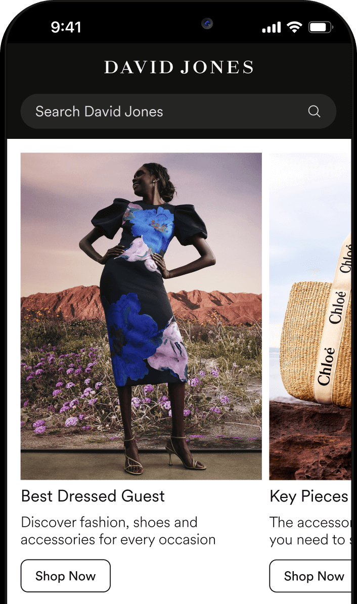 The New David Jones Mobile App