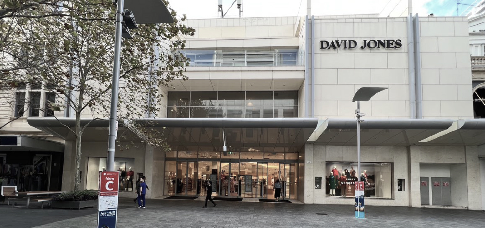 David Jones Hay Street Mall Store