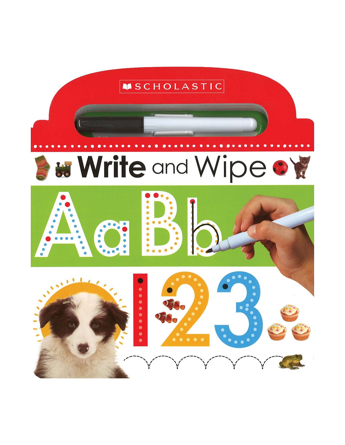 Scholastic Write and Wipe Abc 123 | David Jones