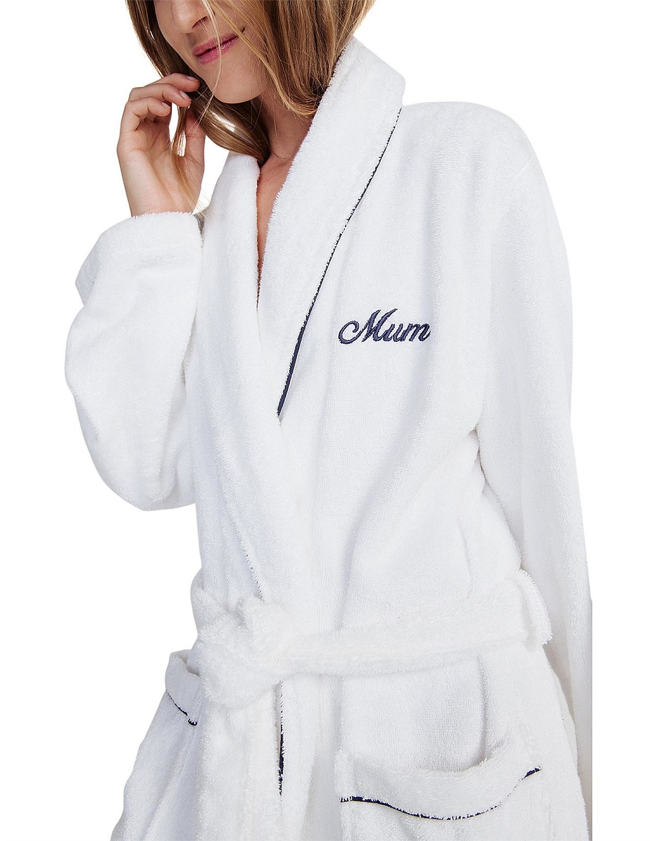 Sheridan Elissa Mum Monogrammed Robe | David Jones