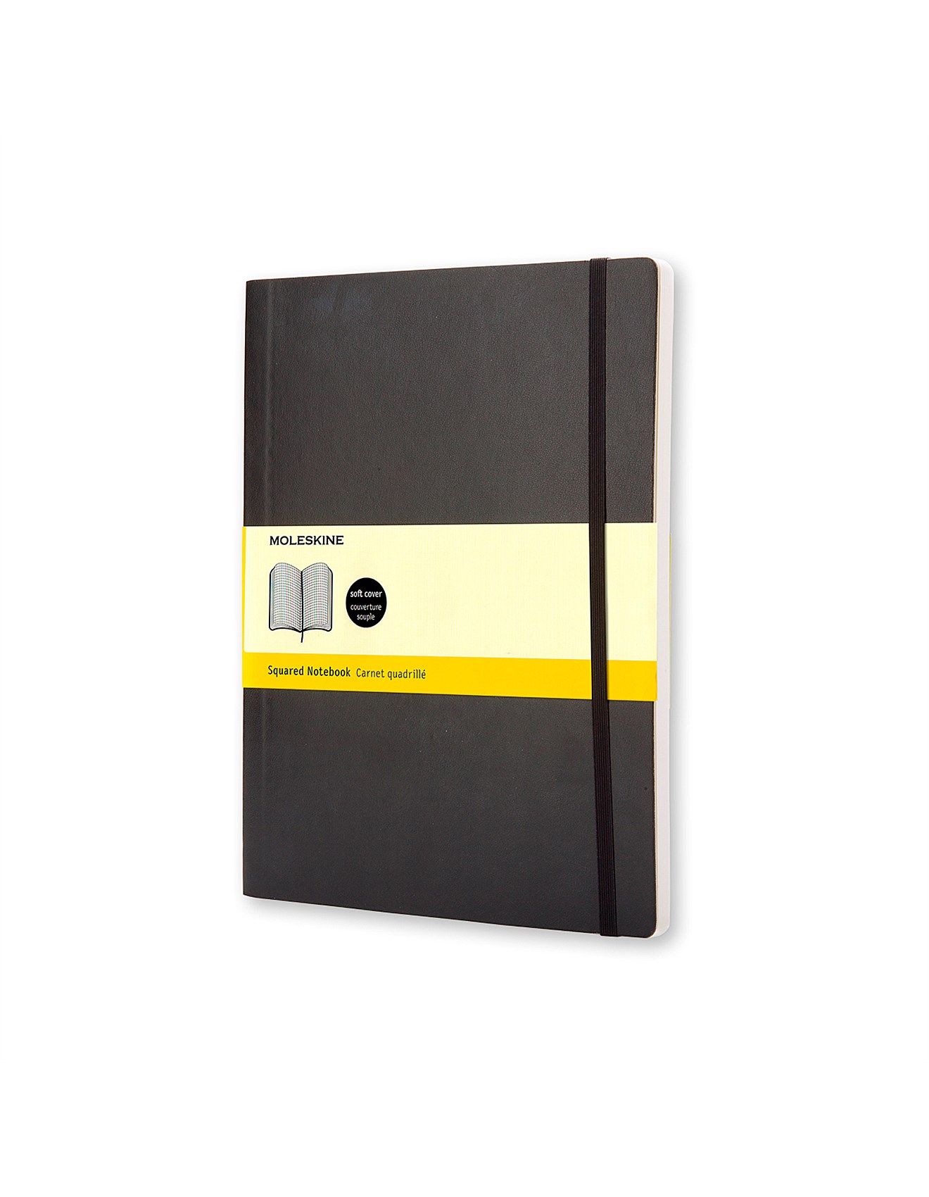 Moleskine Classic Soft Cover Gridded Notebook Extra Large | David Jones