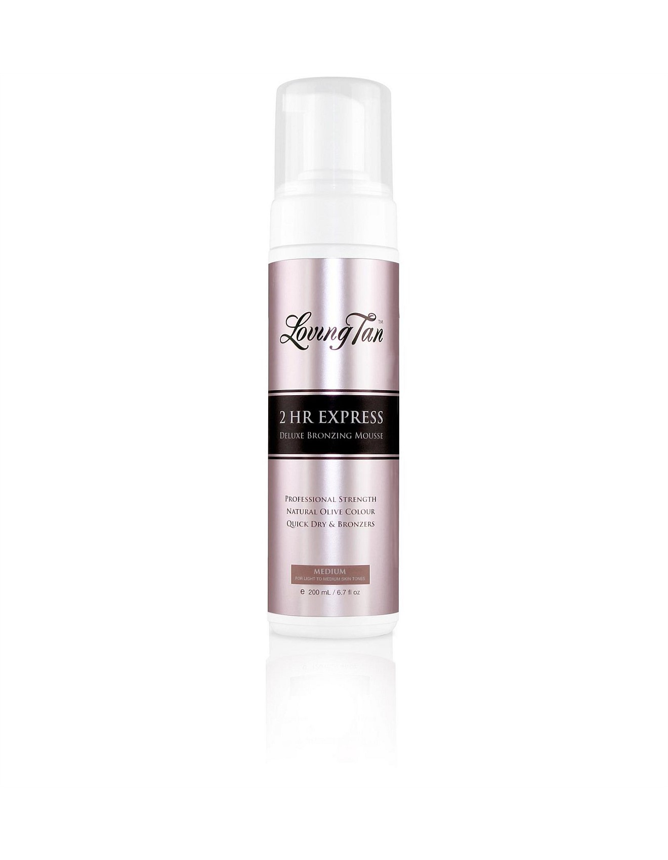 Loving Tan 2 Hour Express Tanning Mousse Medium 200ml | David Jones