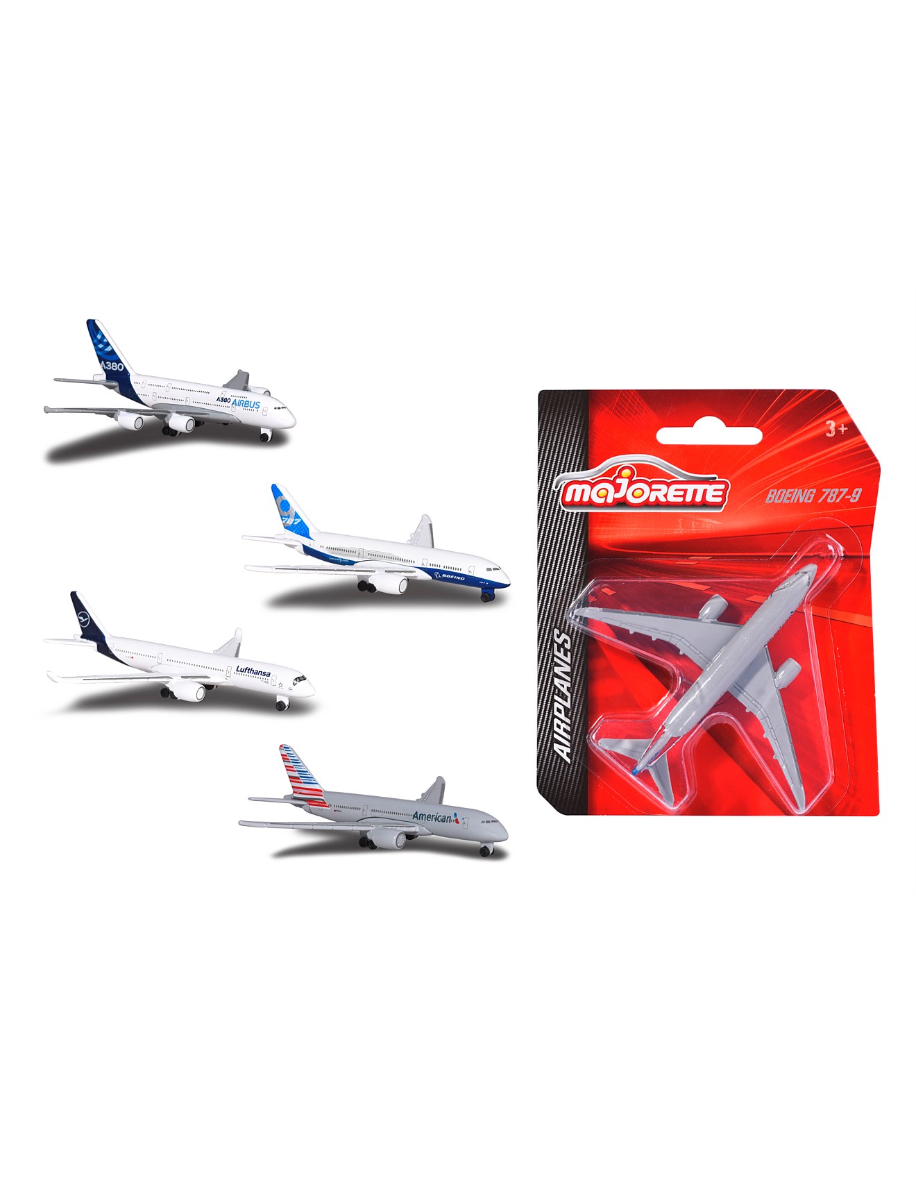 Majorette Airplane Assorted | David Jones