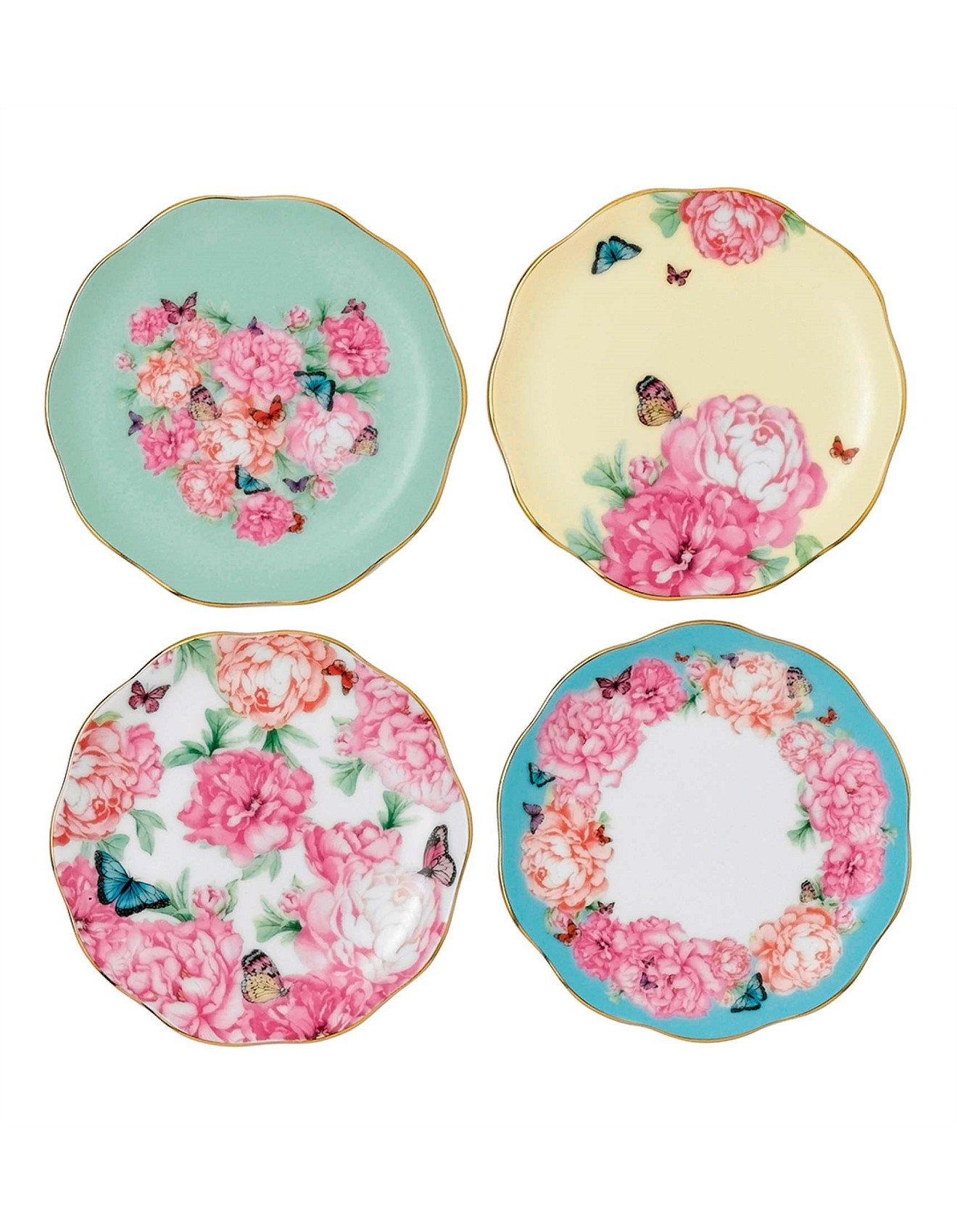 Royal Albert Miranda Kerr Set 4 Plt 20cm Mix | David Jones
