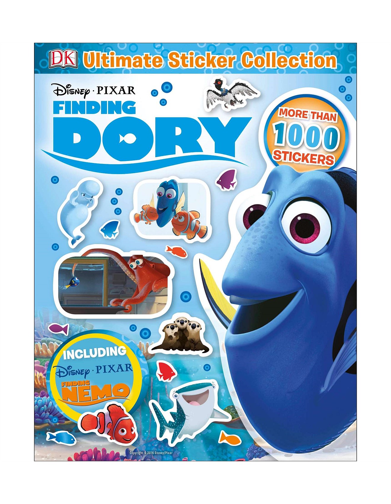 Penguin Disney Pixar Finding Dory: Ultimate Sticker Collection | David ...