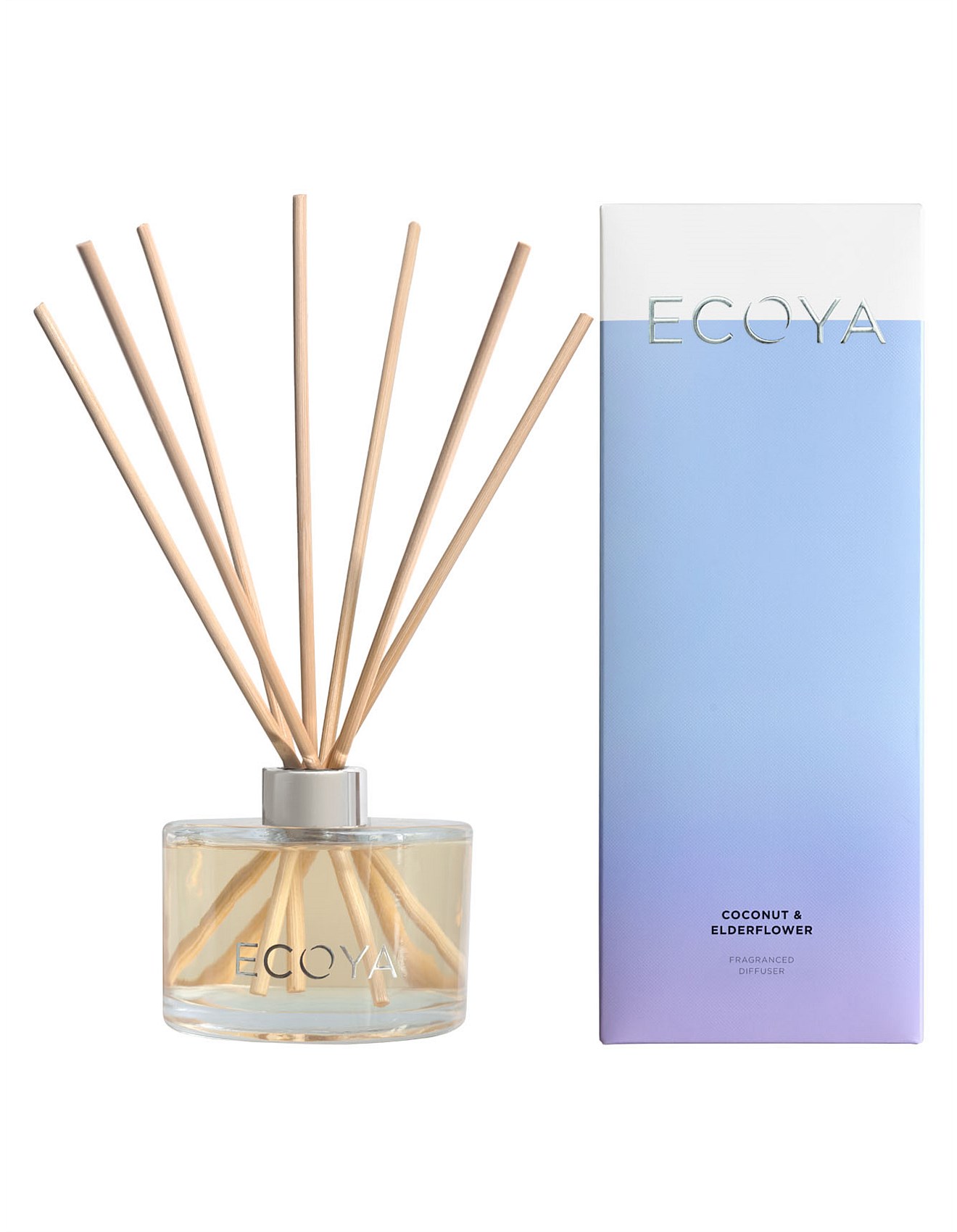 Ecoya Coconut & Elderflower Reed Diffuser 200ml | David Jones