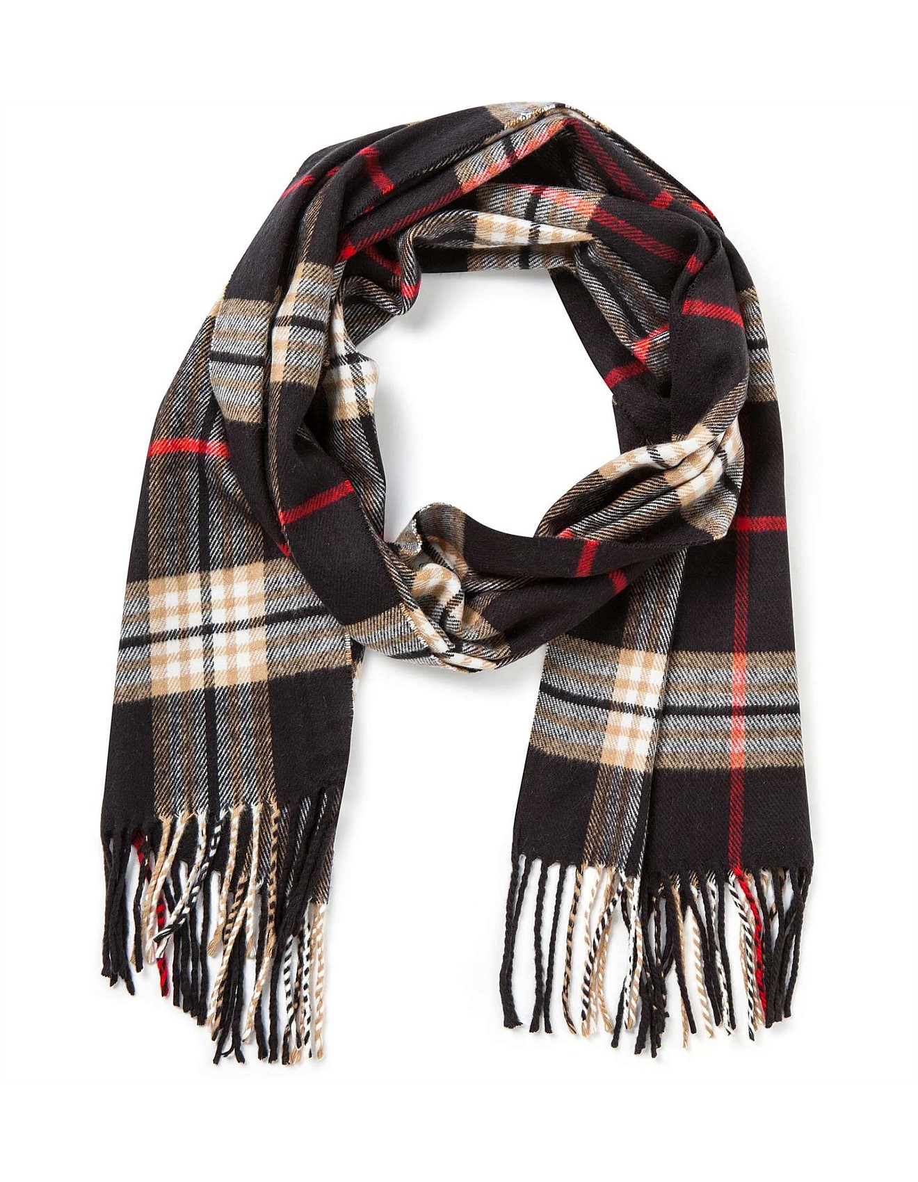 Alta Linea Classic Check Mackay Scarf | David Jones