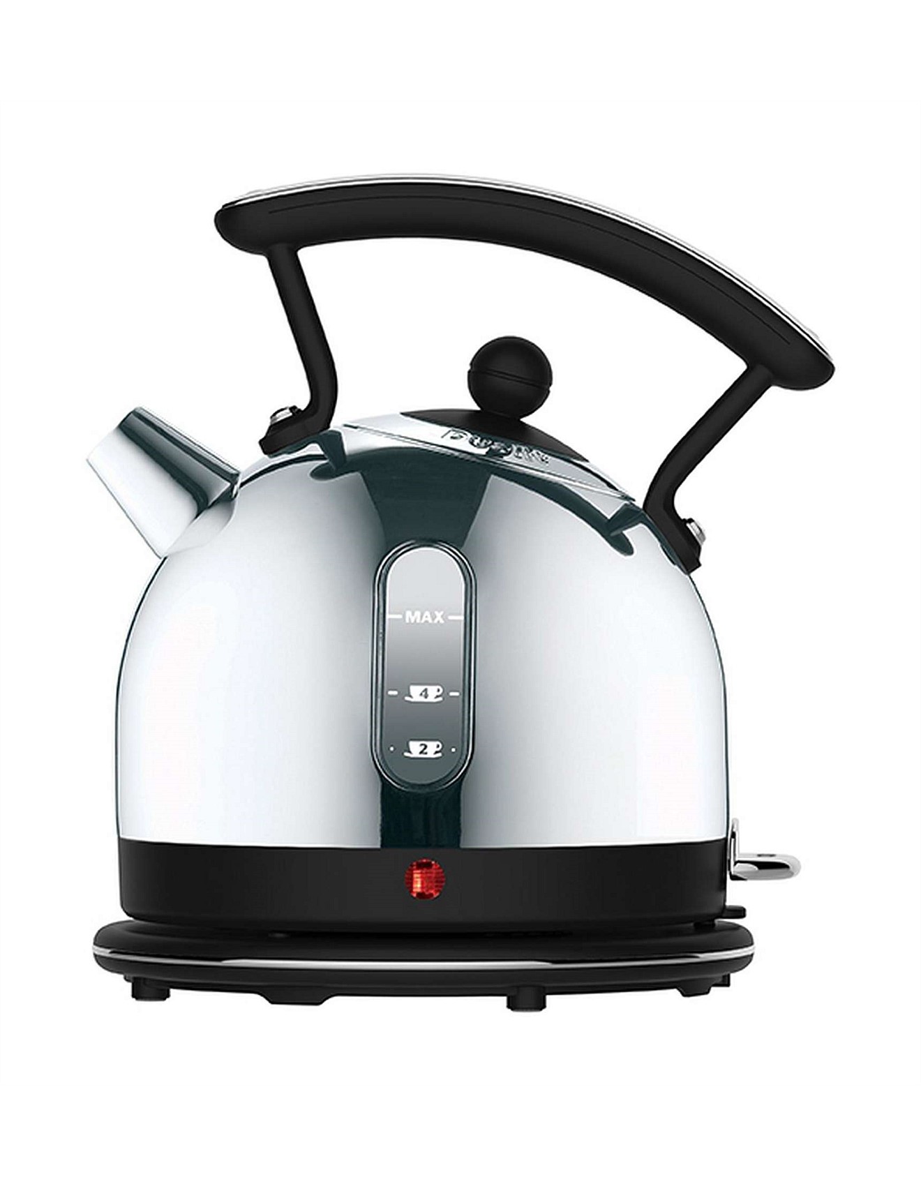 Dualit Du72730 -Dualit Dome Kettle With Black Trim 1.7ltr | David Jones