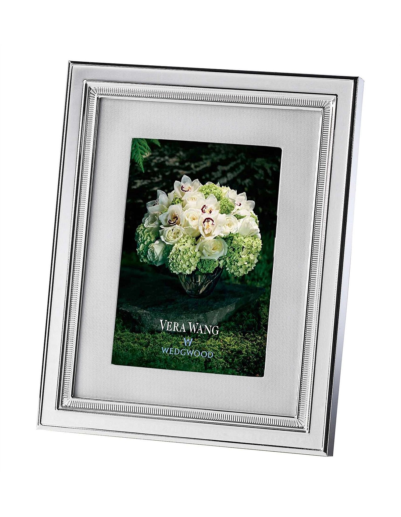 Wedgwood Vera Wang Wedgwood Chime Silver Frame 5"x7" | David Jones