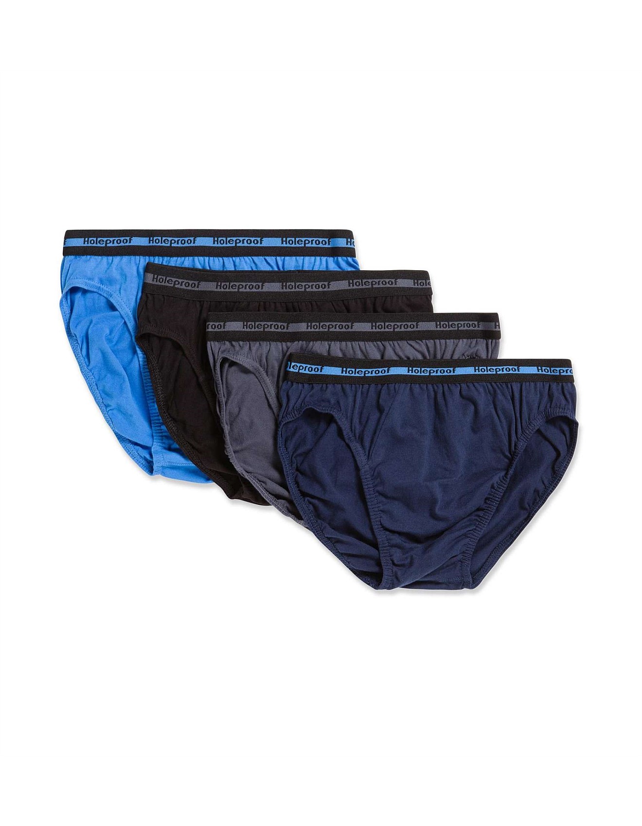 Holeproof 4 Pack Brief | David Jones