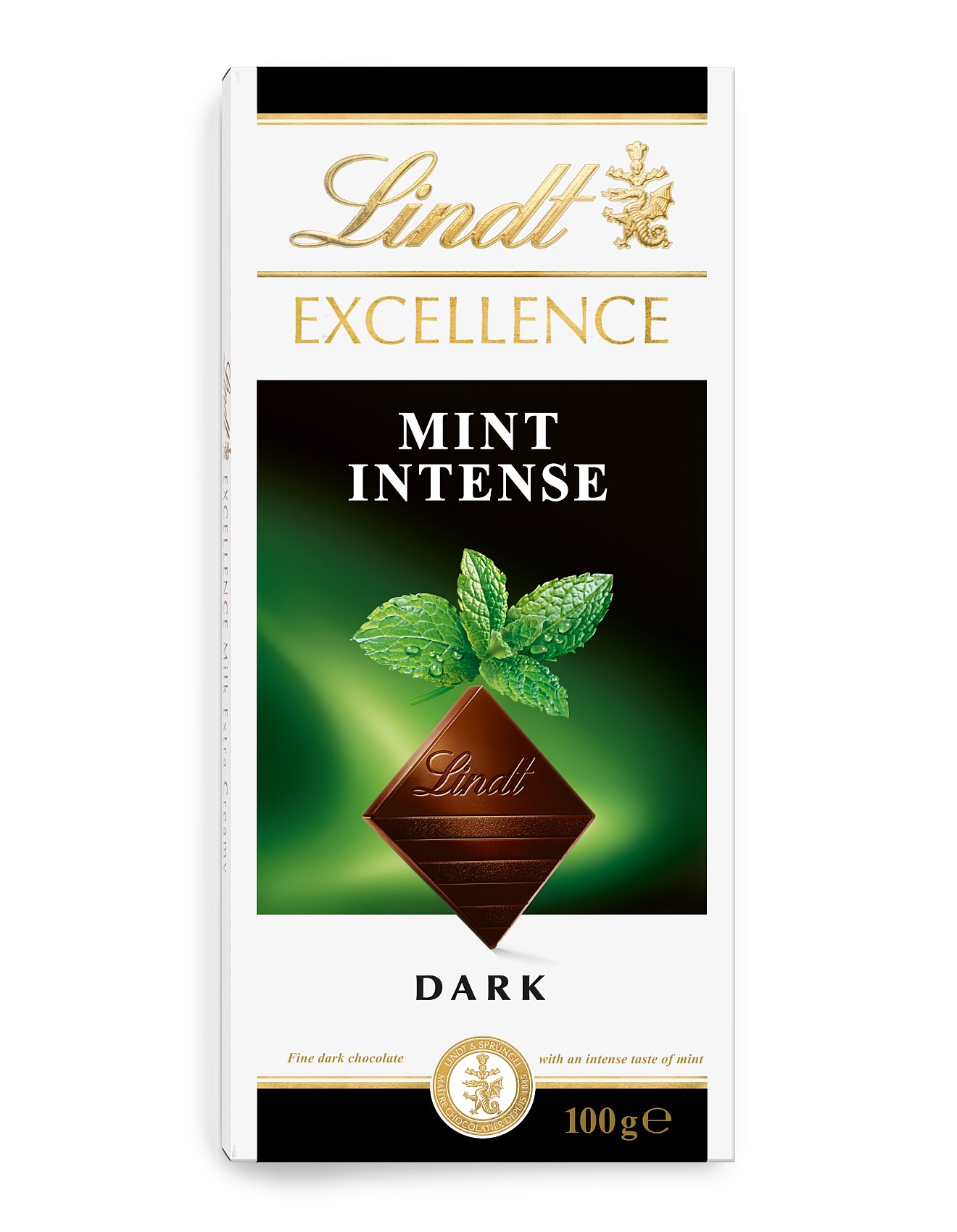 Lindt Lindt Excellence Mint Intense 100g | David Jones