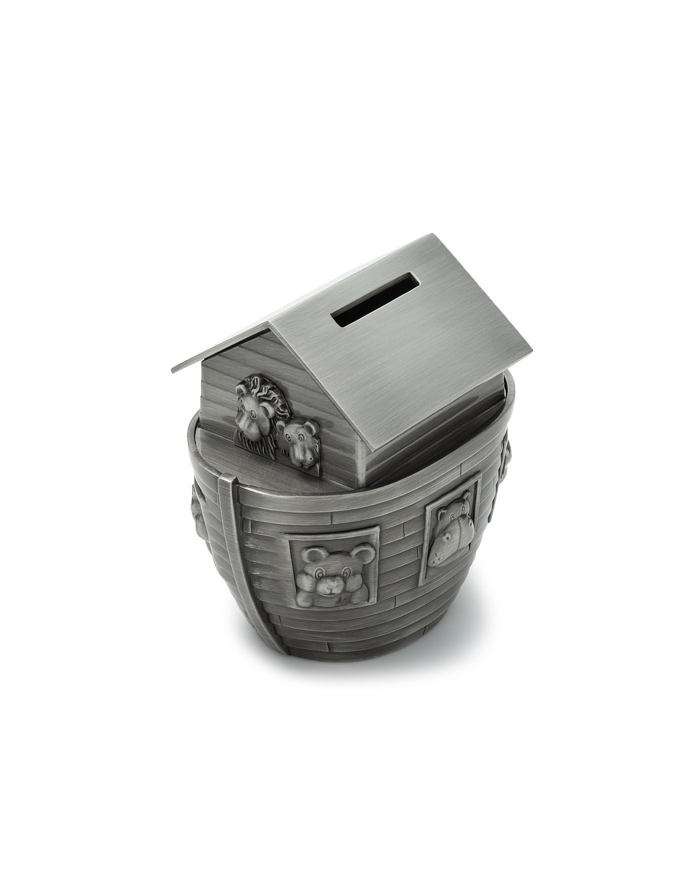 Whitehill Pewter Money Box Noah's Ark | David Jones