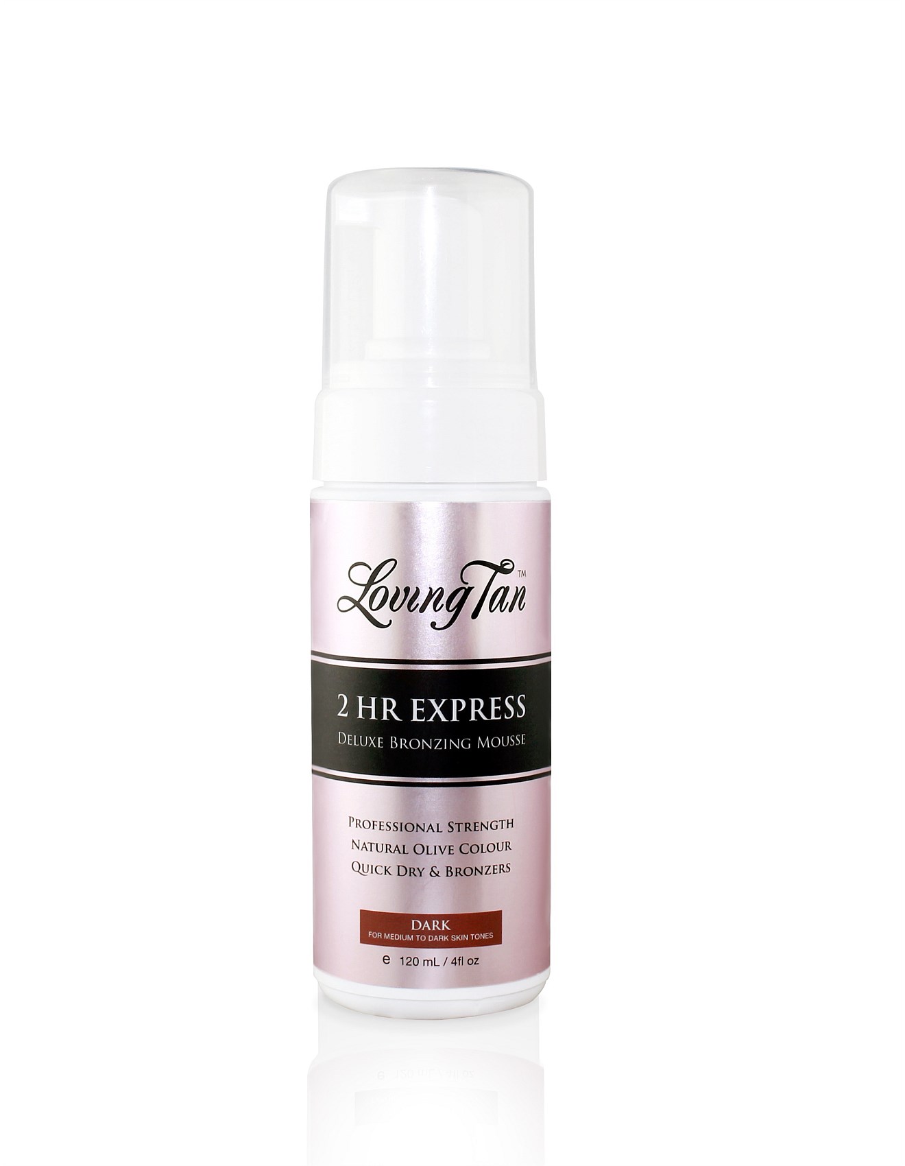 Loving Tan 2 Hour Express Tanning Mousse Dark 120ml | David Jones