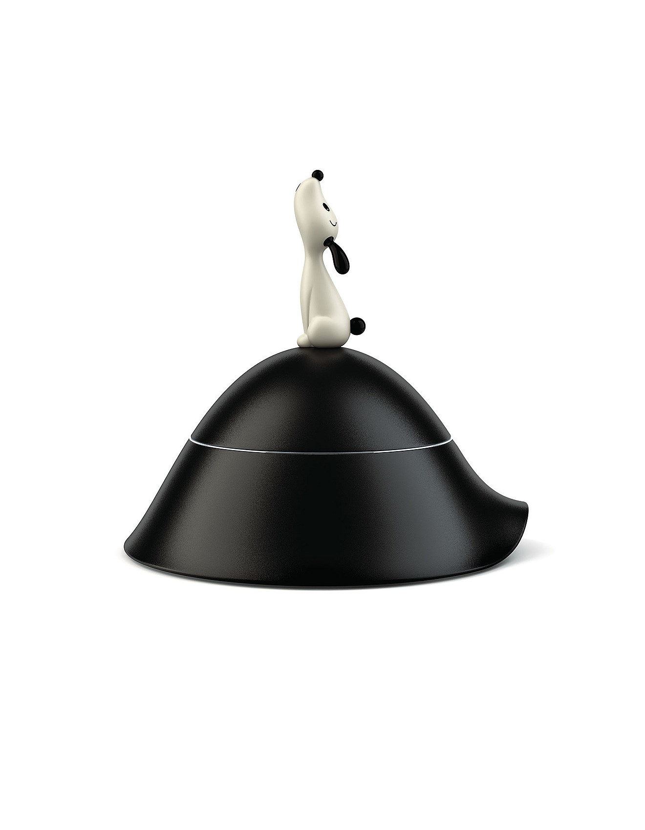 Alessi Lula Dog Bowl Black | David Jones