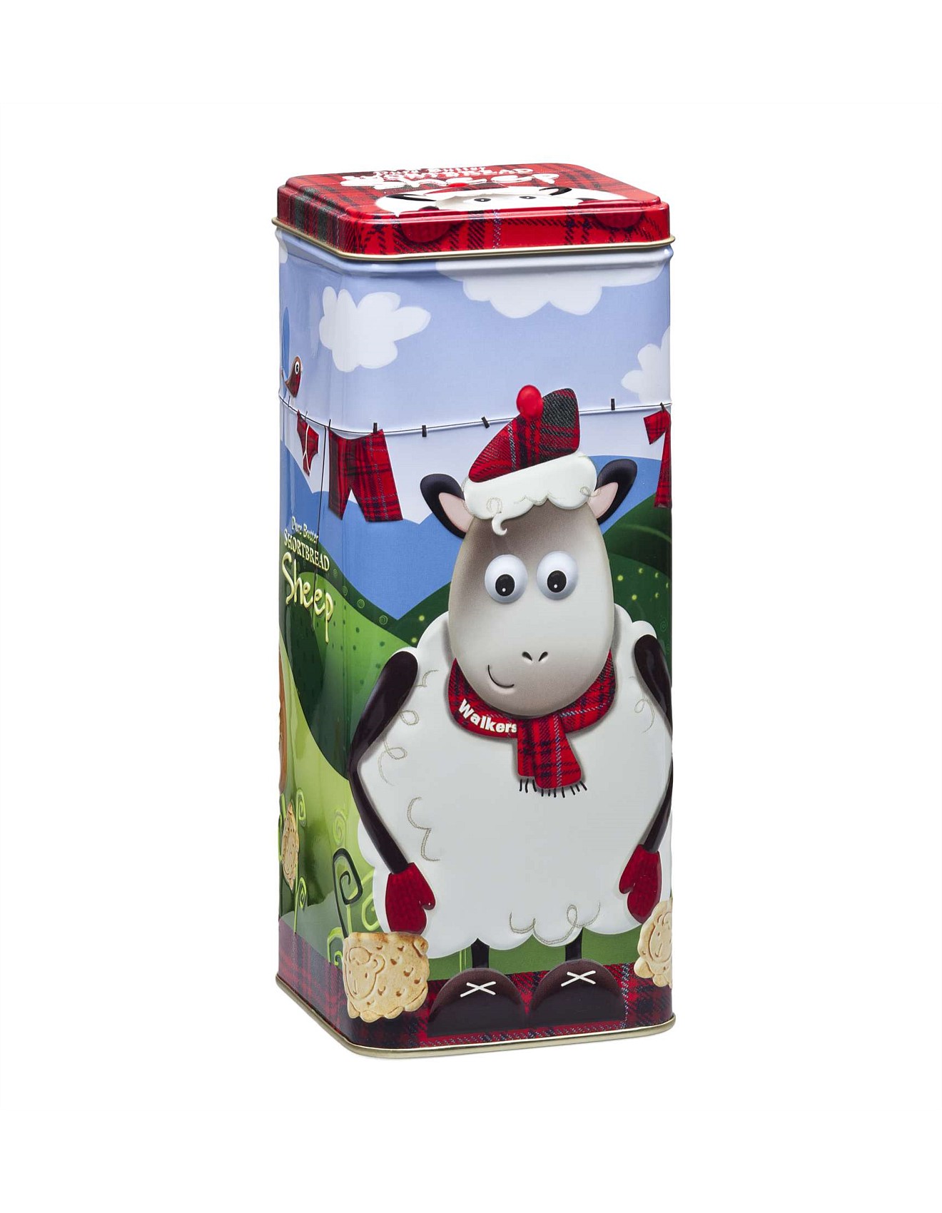 Walkers Shortbread Sheep Tin 250g | David Jones