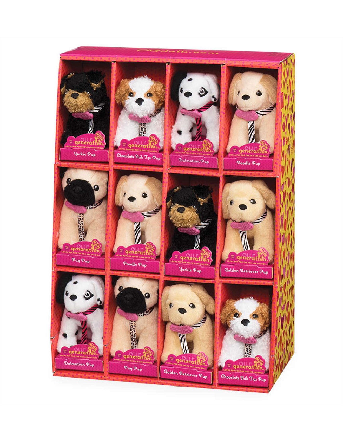 Our Generation Mini Plush Pup Assorted | David Jones