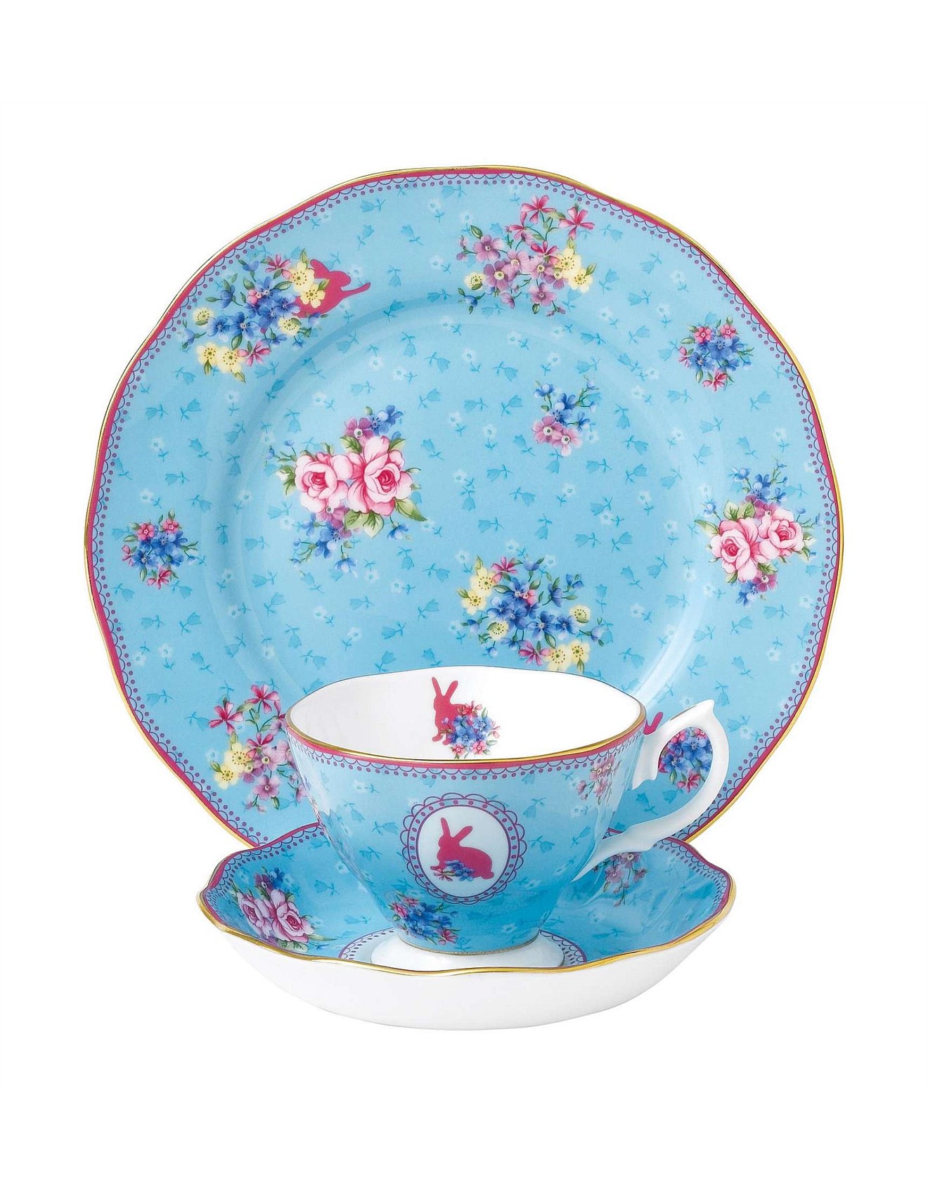Royal Albert Candy Collection 3pc Set Honey Bunny | David Jones