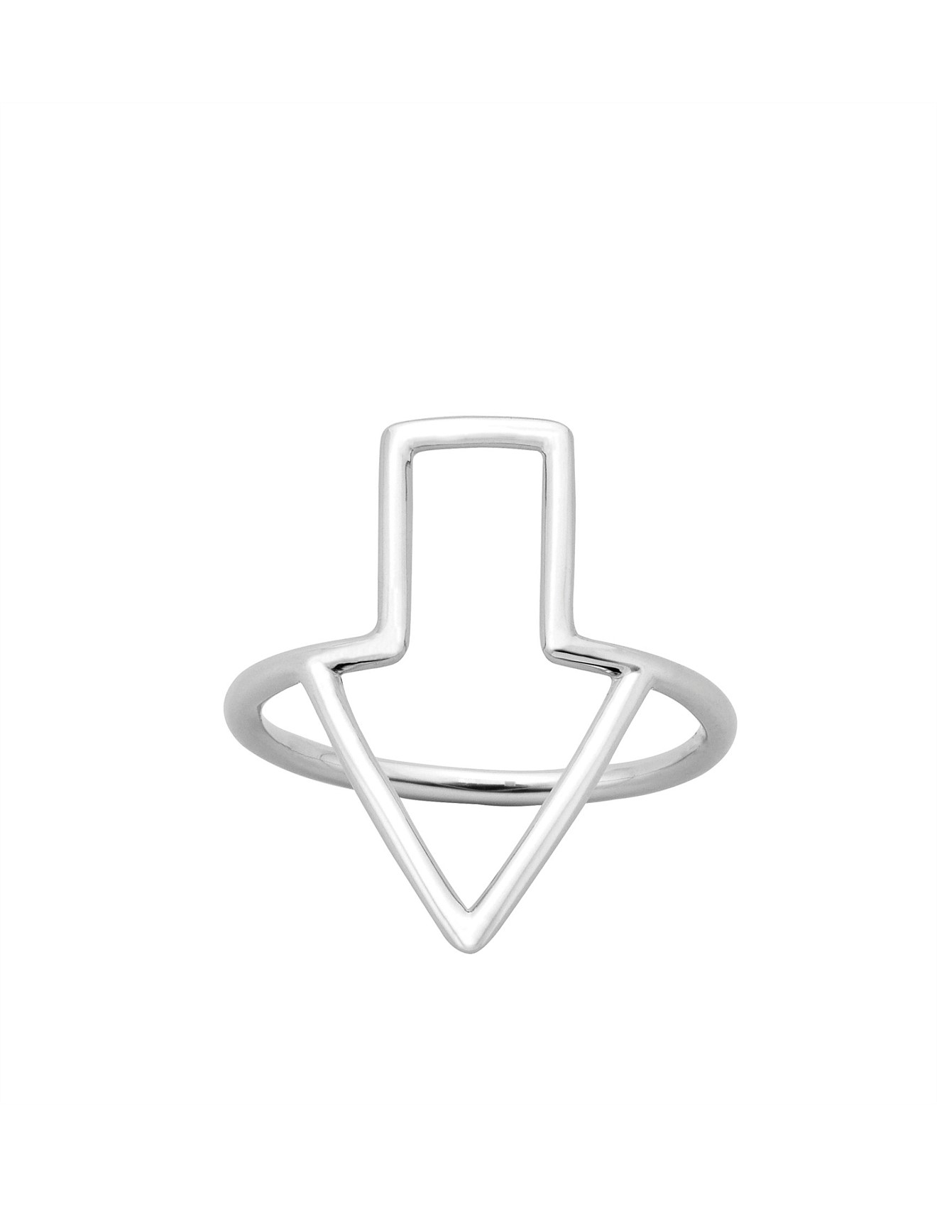 Karen Walker Runaway Arrow Ring Med | David Jones