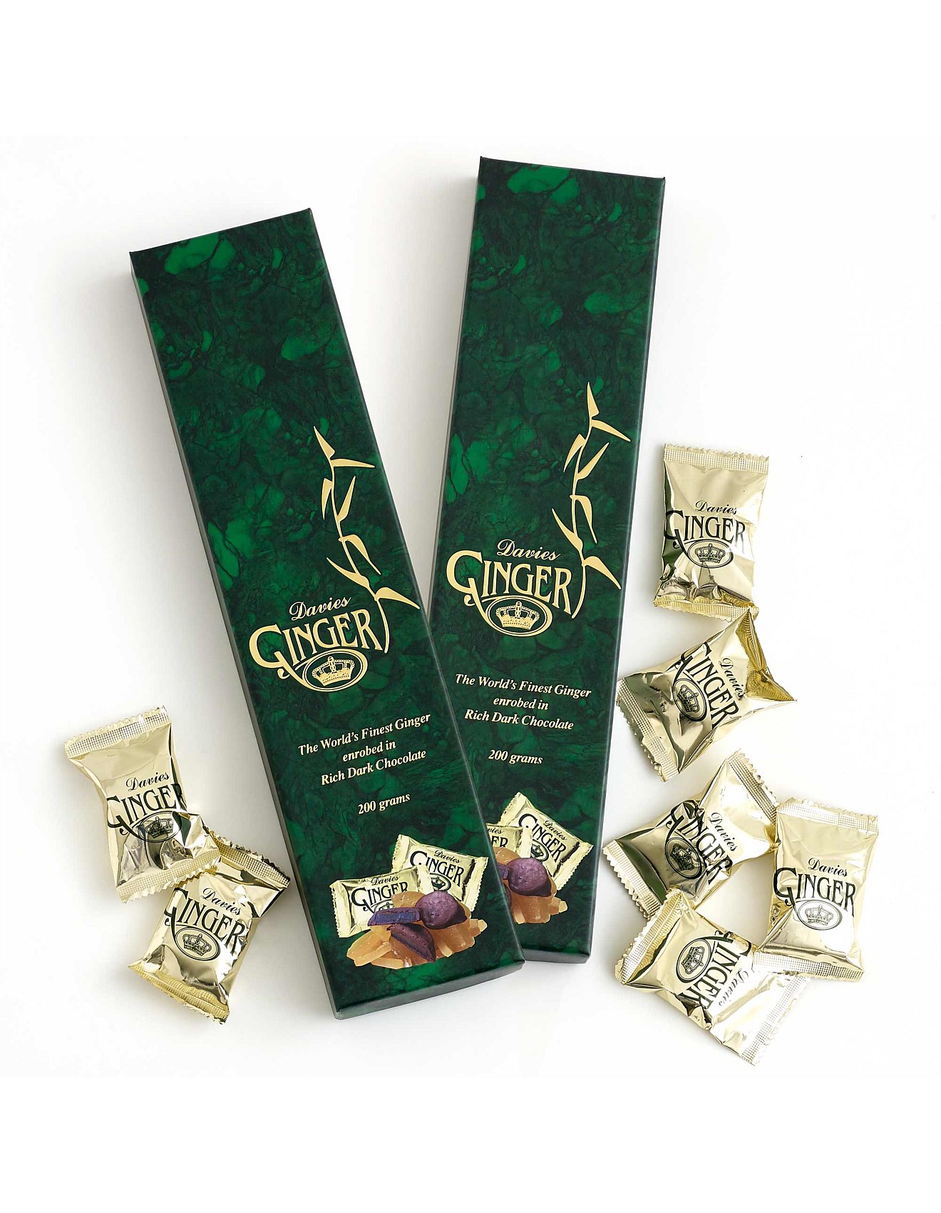 Davies Green Ginger Box 200g | David Jones