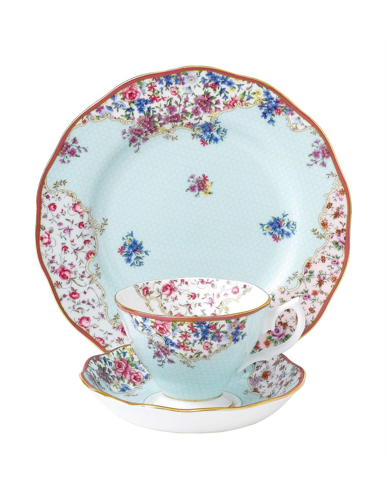 Royal Albert Candy Collection 3pc Set Sitting Pretty | David Jones