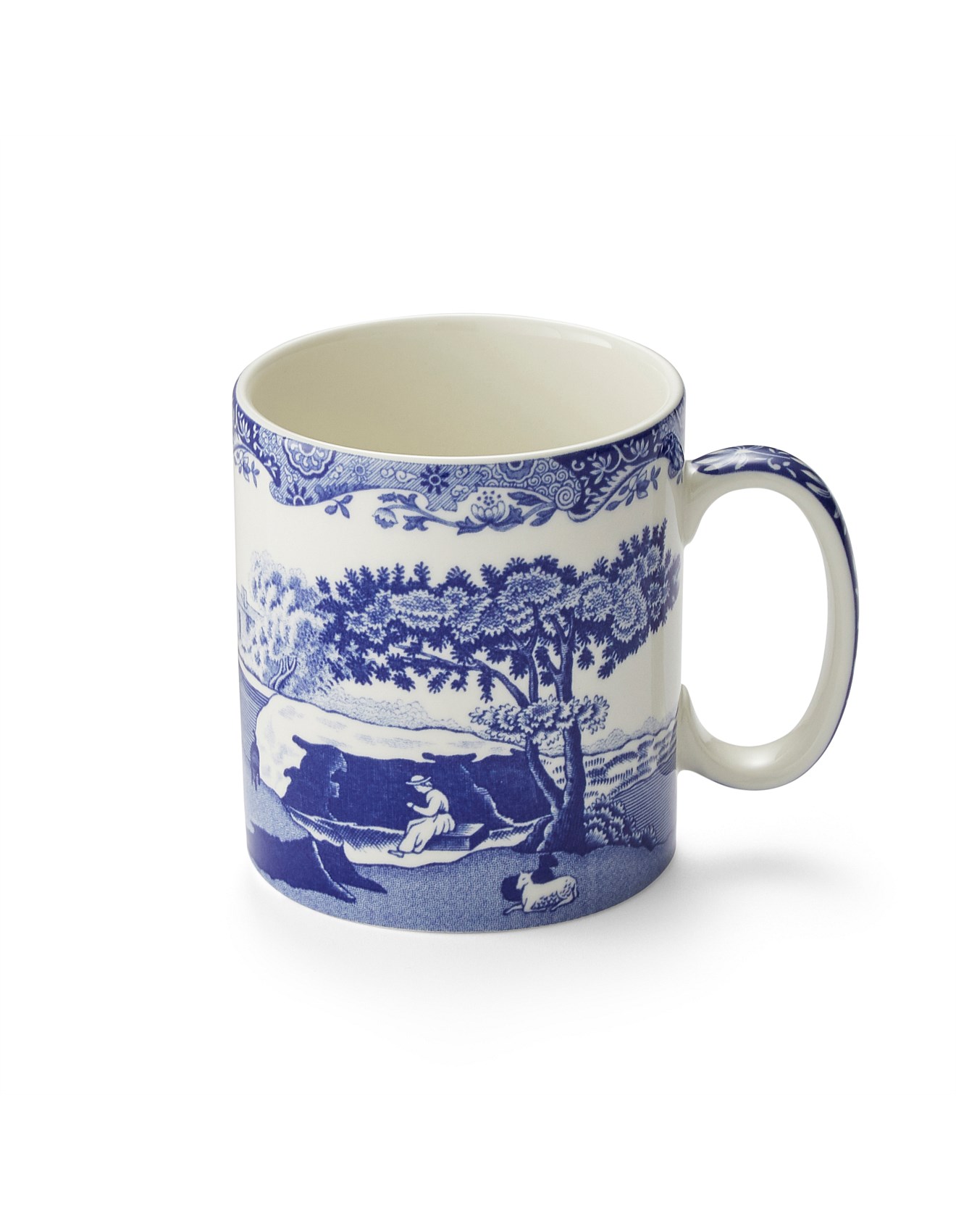 Spode Blue Italian Small Mug | David Jones