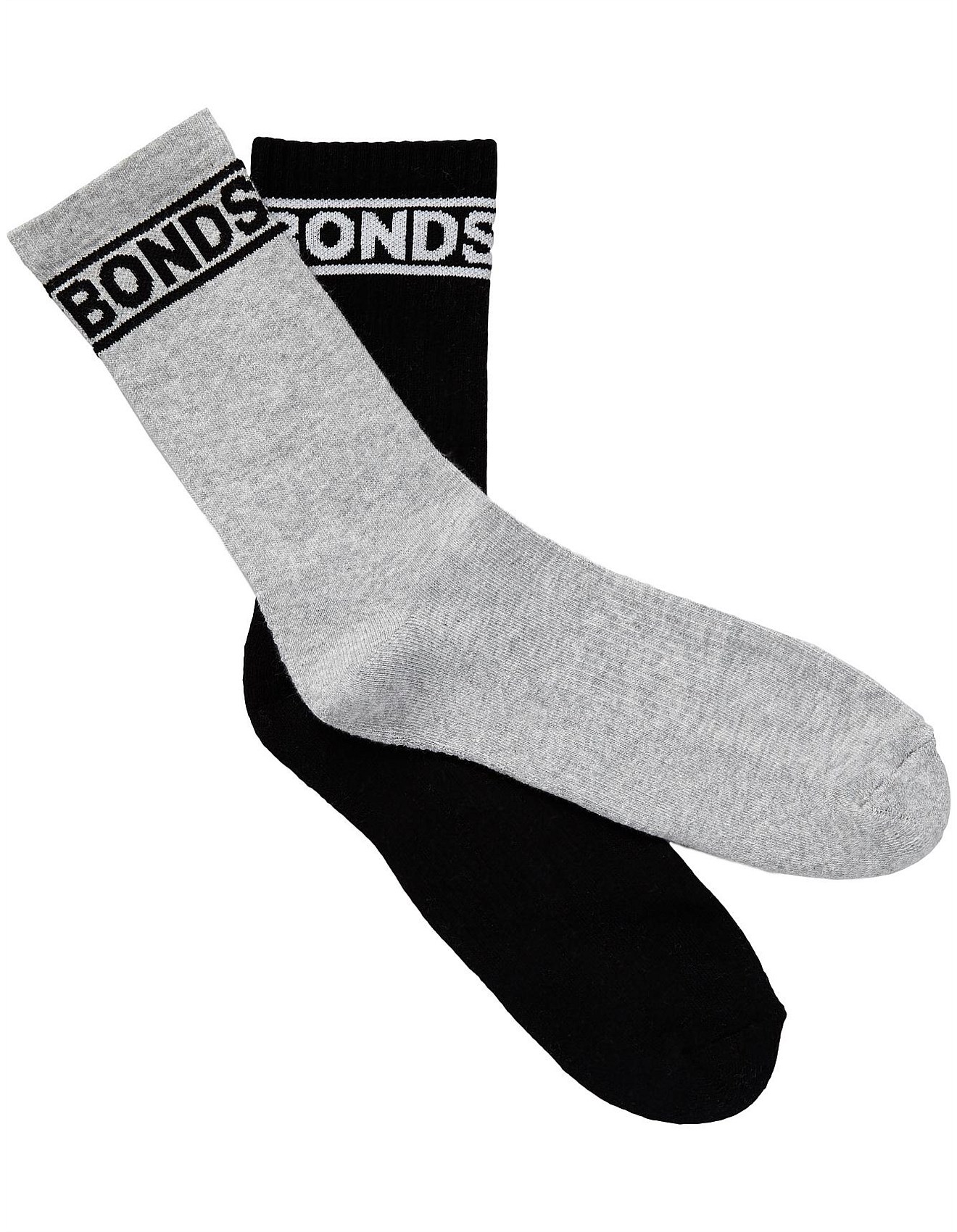 Bonds Bds 100 Crew 2 Pack | David Jones
