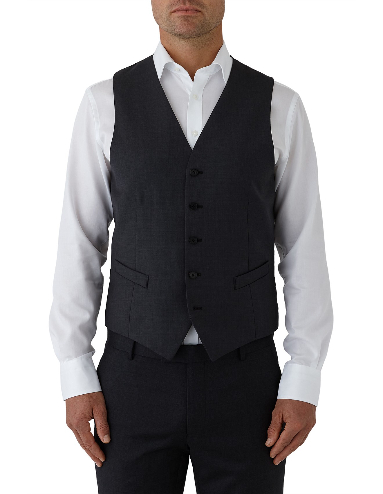 Joe Black Mail Vest Sophisticated Design | David Jones