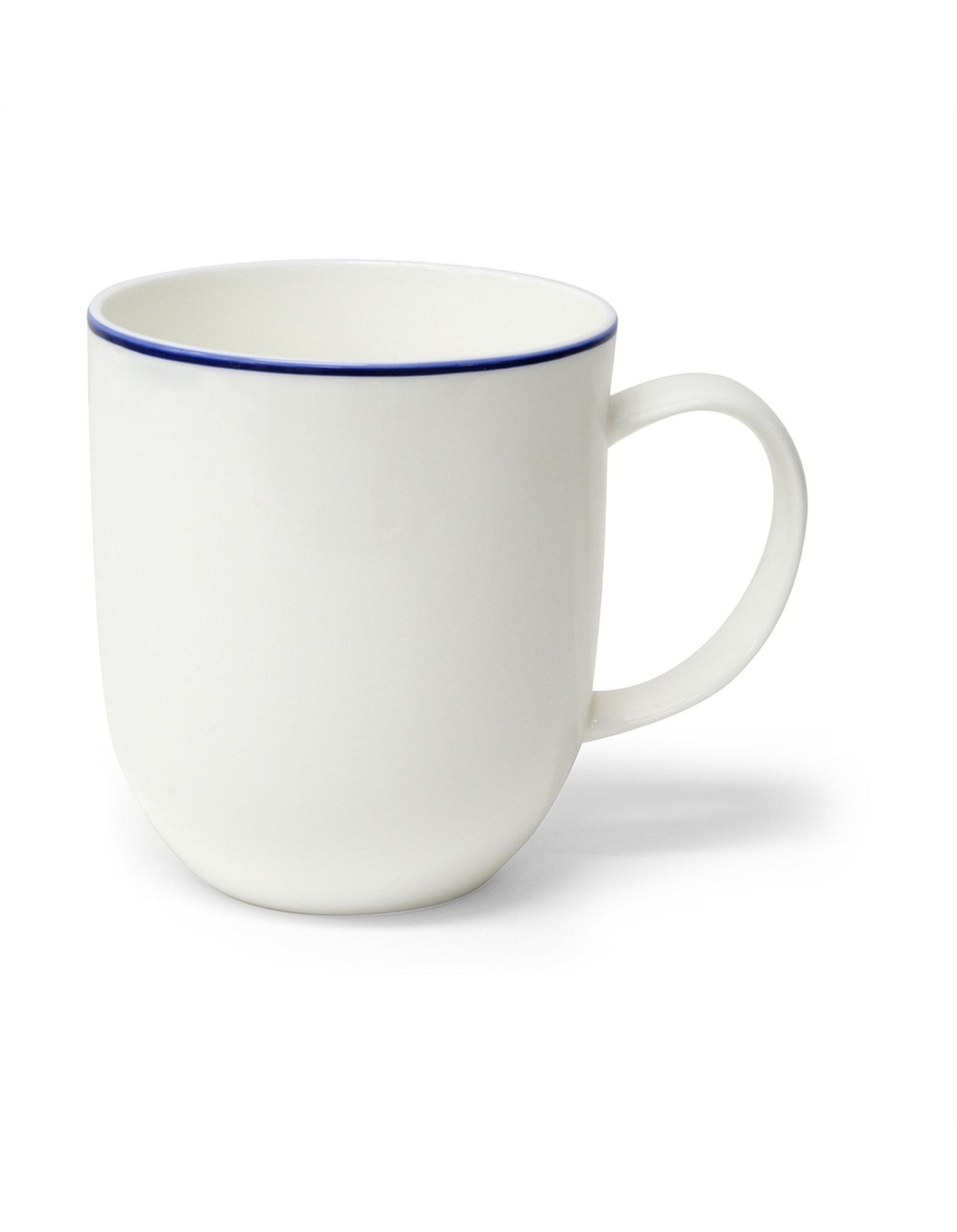 David Jones Collection Coastal Coffee Mug 340ml White | David Jones