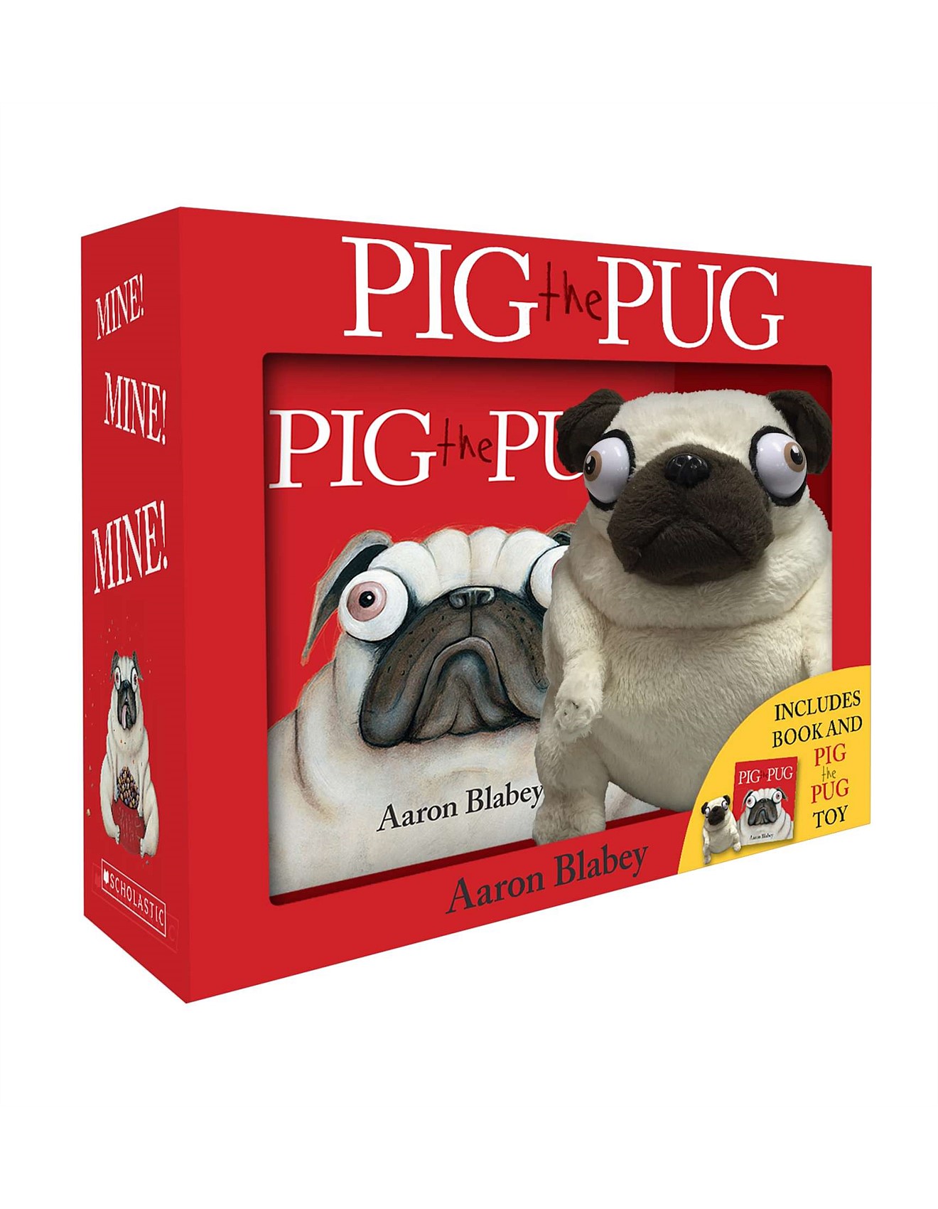 Scholastic Pig the Pug Boxed Set (mini Book + Plush) | David Jones
