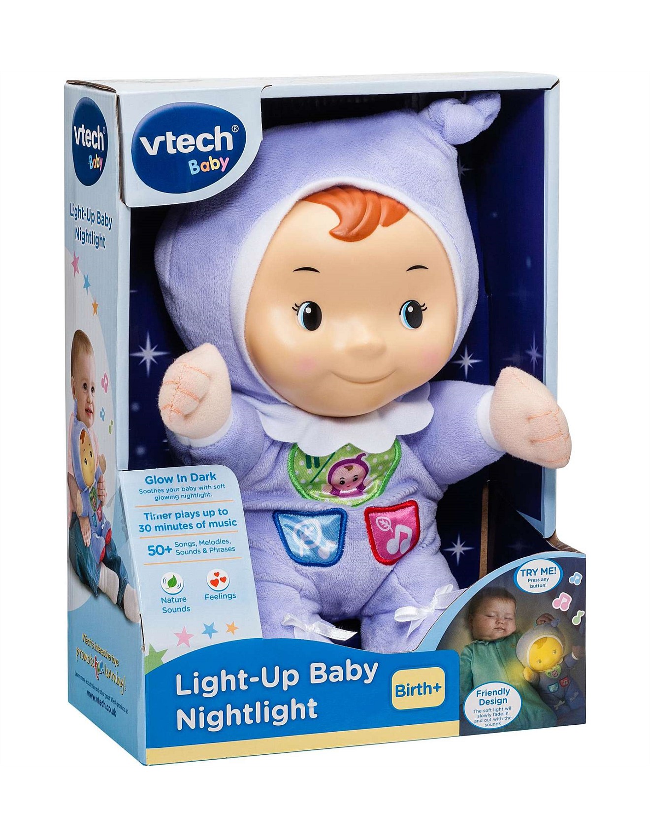 Vtech Light Up Baby Nightlight | David Jones