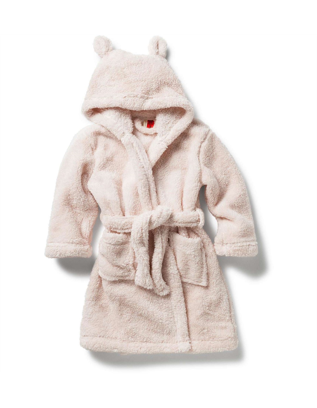 Papinelle Girls Plush Robe W/Ears | David Jones