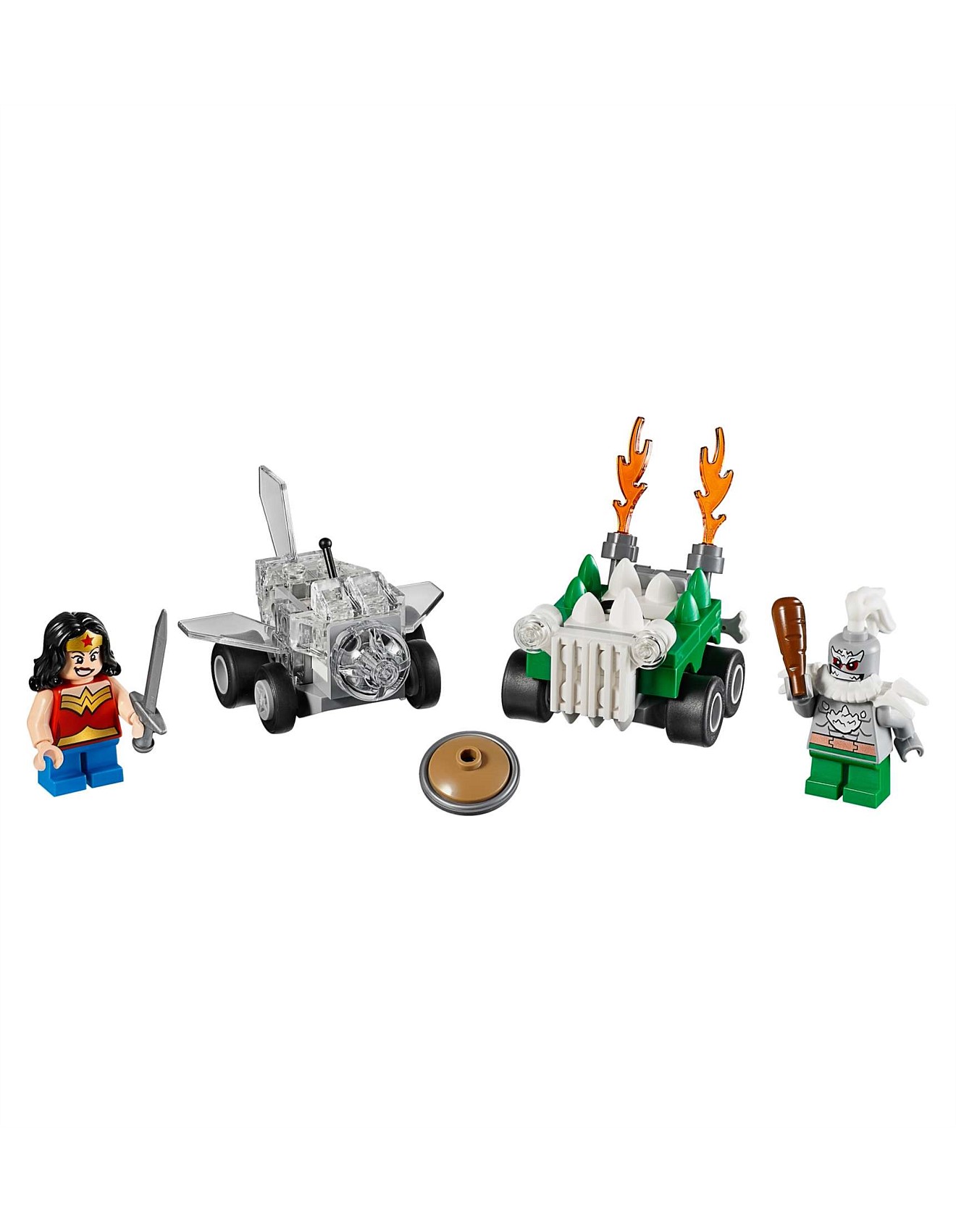 Lego Super Heroes Mighty Micros: Wonder Woman Vs. Doomsday 76070 ...