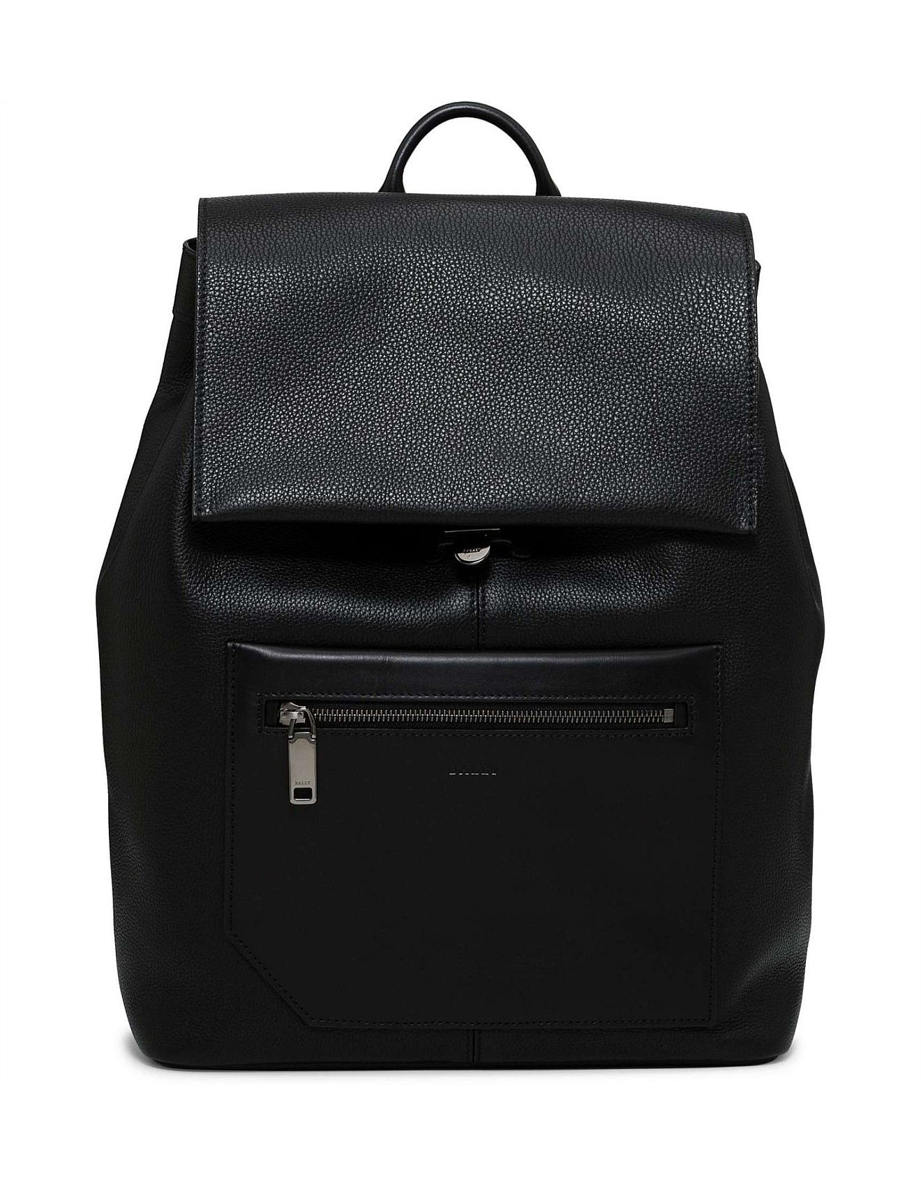 Bally Pebbled Leather Backpack | David Jones