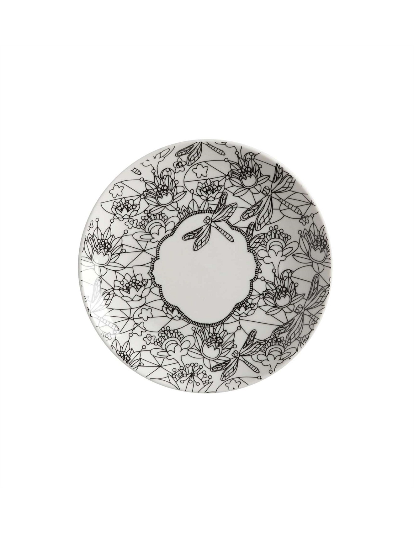 Maxwell & Williams Mindfulness Messages Plate Dragonfly | David Jones