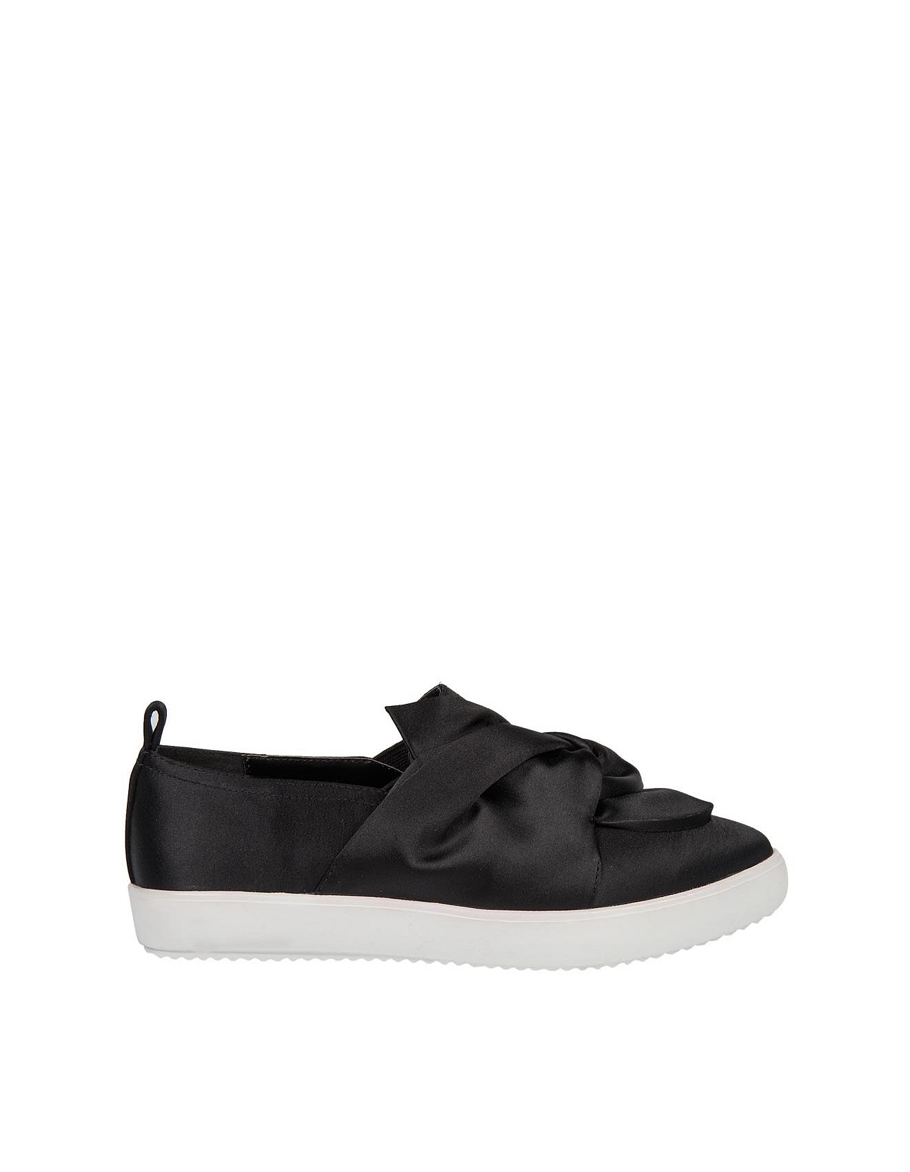 Studio.w Pointy Knot Satin Sneakers | David Jones
