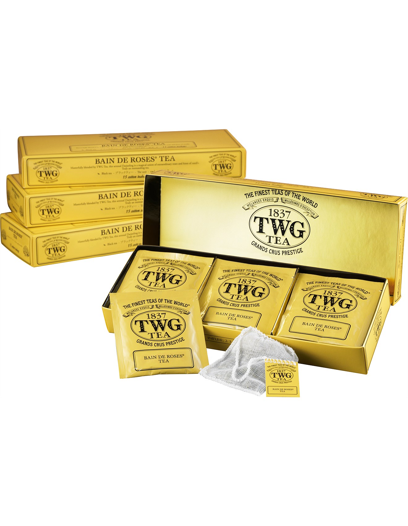 Twg Tea Bain De Roses Tea 15 Teabags | David Jones