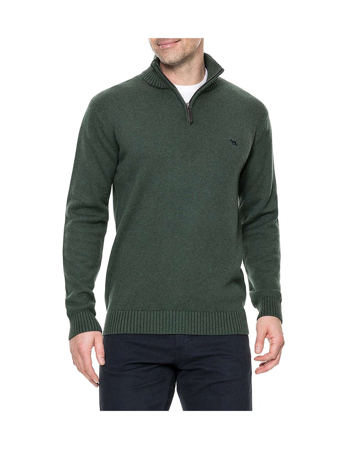 Rodd & Gunn Merrick Bay Knit Forest | David Jones