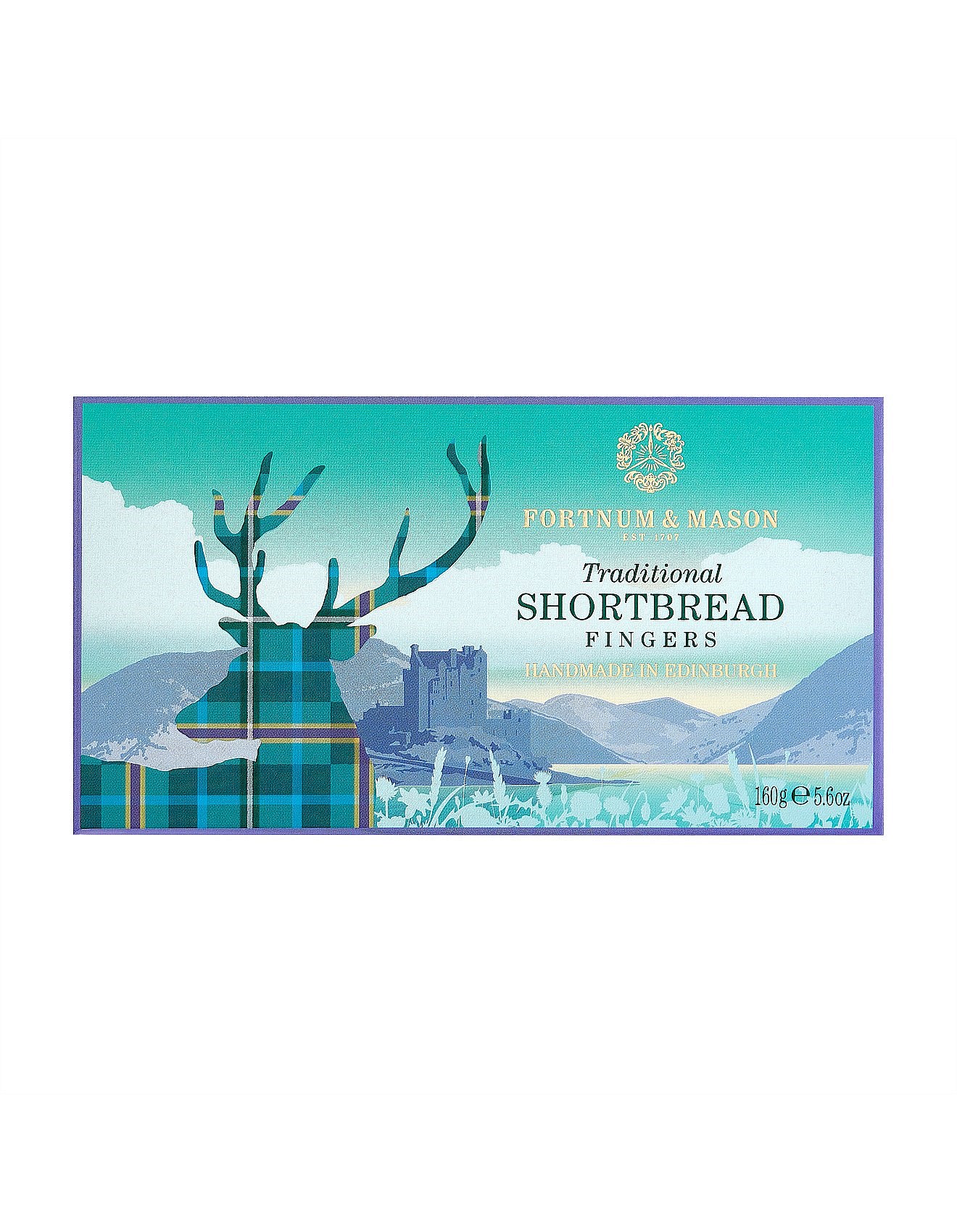 Fortnum & Mason Traditional Shortbread Fingers 160g | David Jones