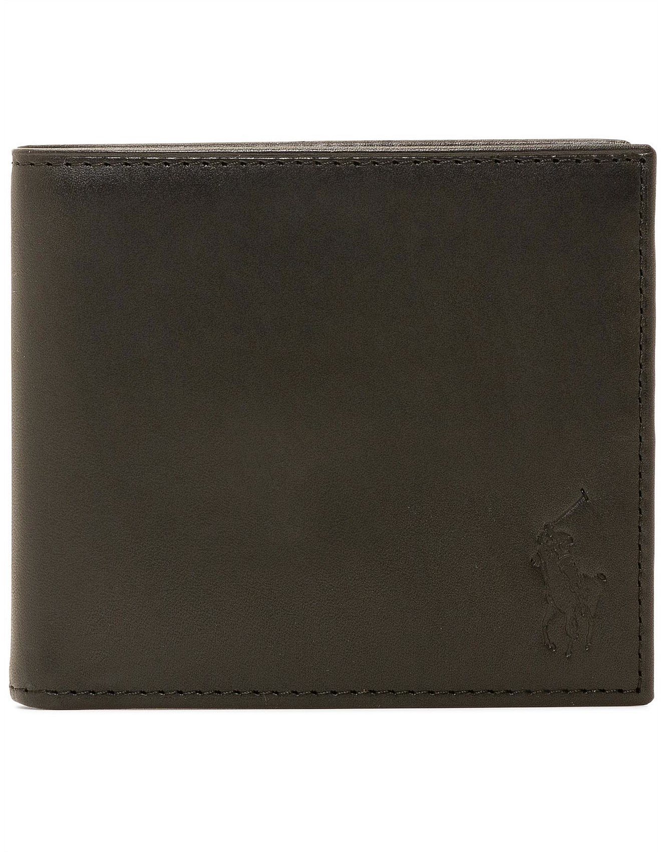 Polo Ralph Lauren Leather Billfold With Coin Pouch | David Jones