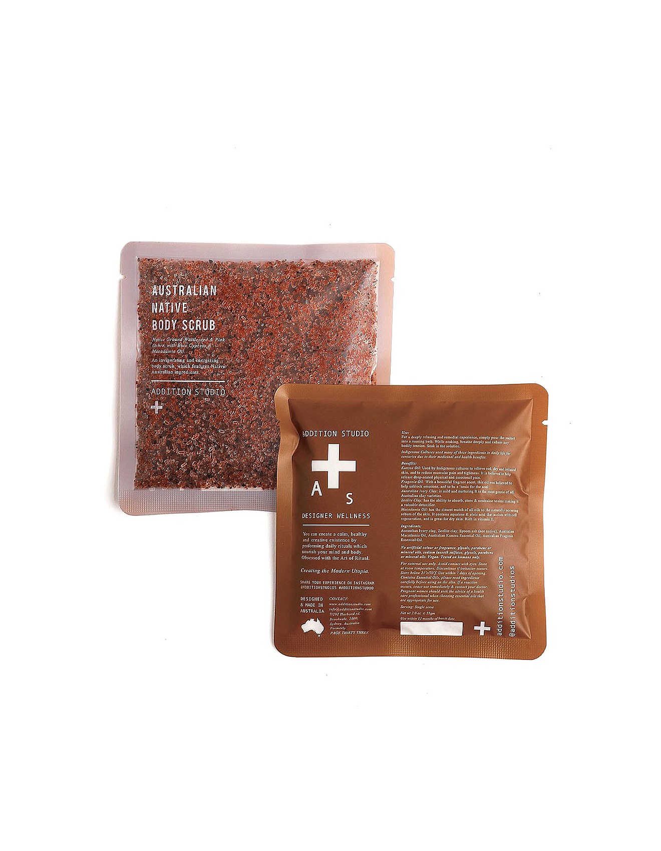 Addition Studio Australian Native Body Scrub Sachet 55g | David Jones