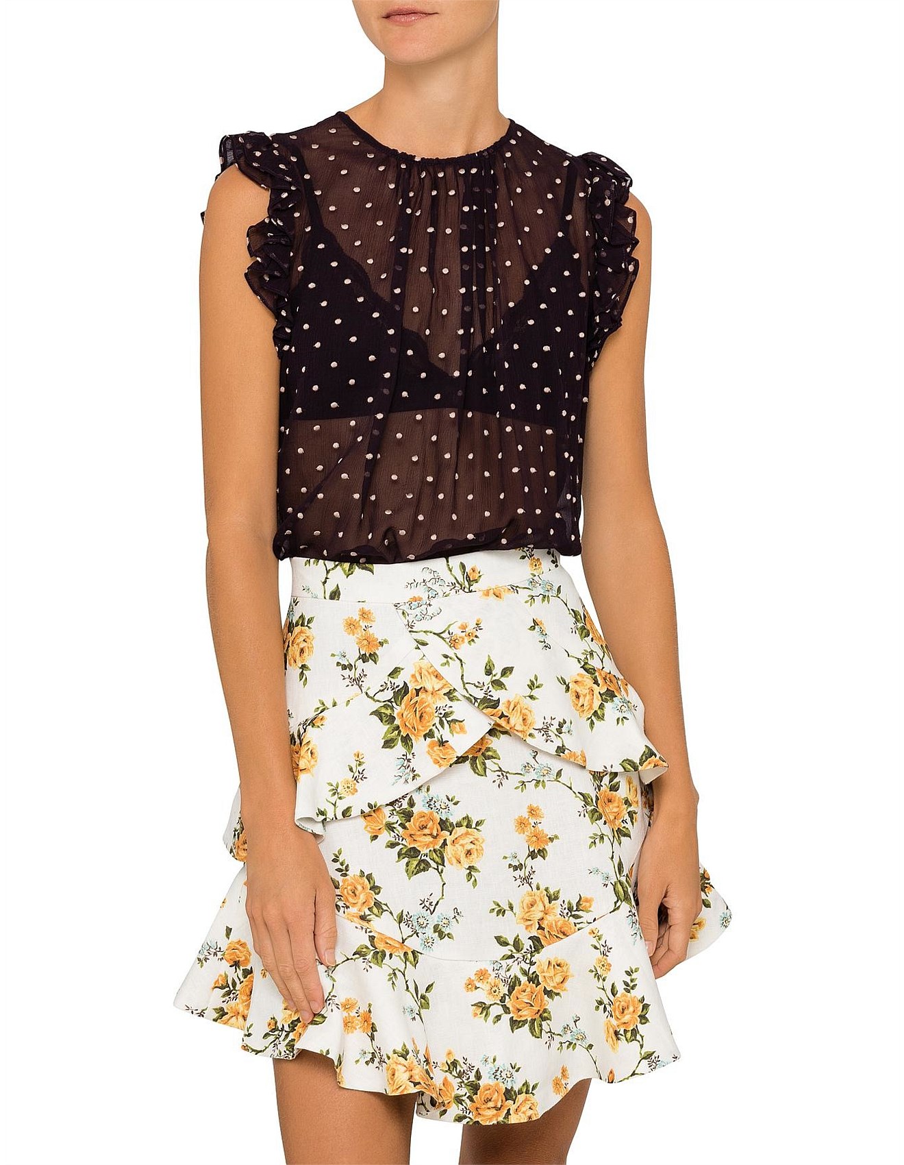 Women's Tanks & Camisoles | Bralettes & Camis | David Jones - Golden ...