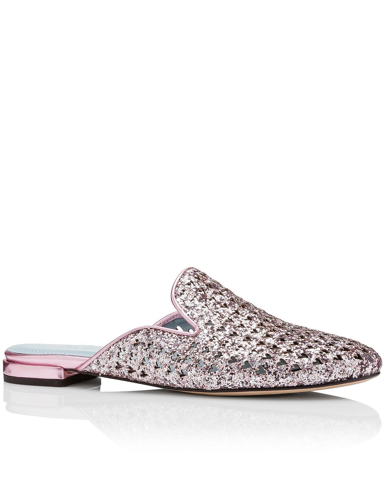 Chiara Ferragni Net Sabot Flats Stars | David Jones