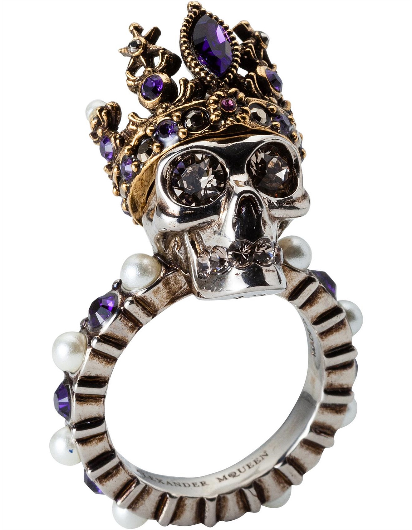 Alexander Mcqueen Mcqueen Ring | David Jones