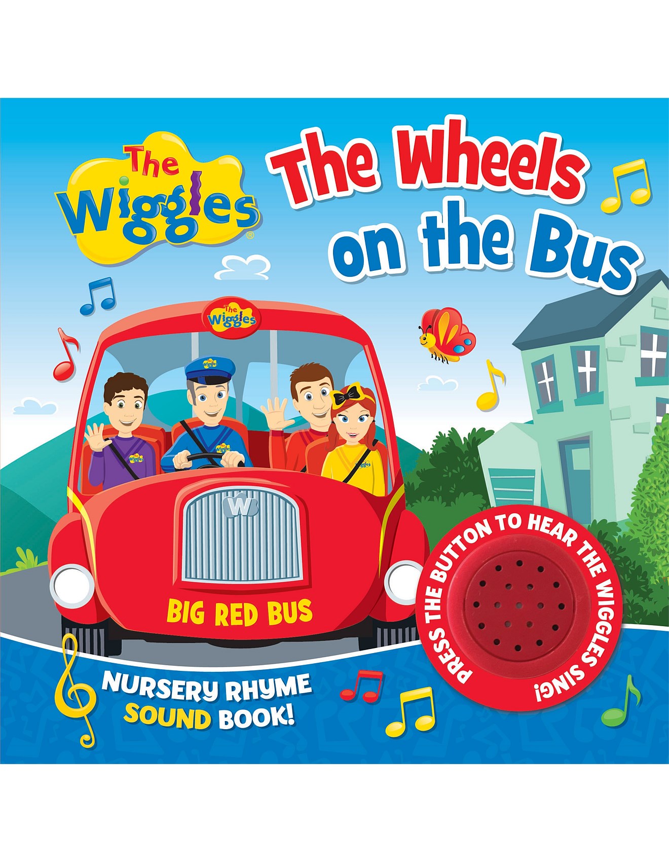 Five Mile Press Wiggles Wheels On the Bus -Nursery Rhyme Sound Book ...