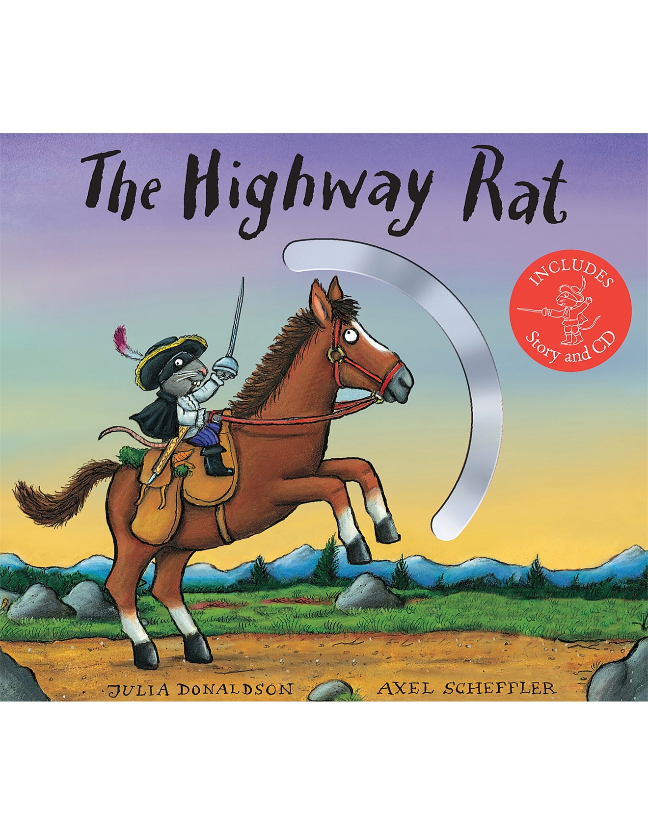 Scholastic the Highway Rat Board Book + Cd | David Jones