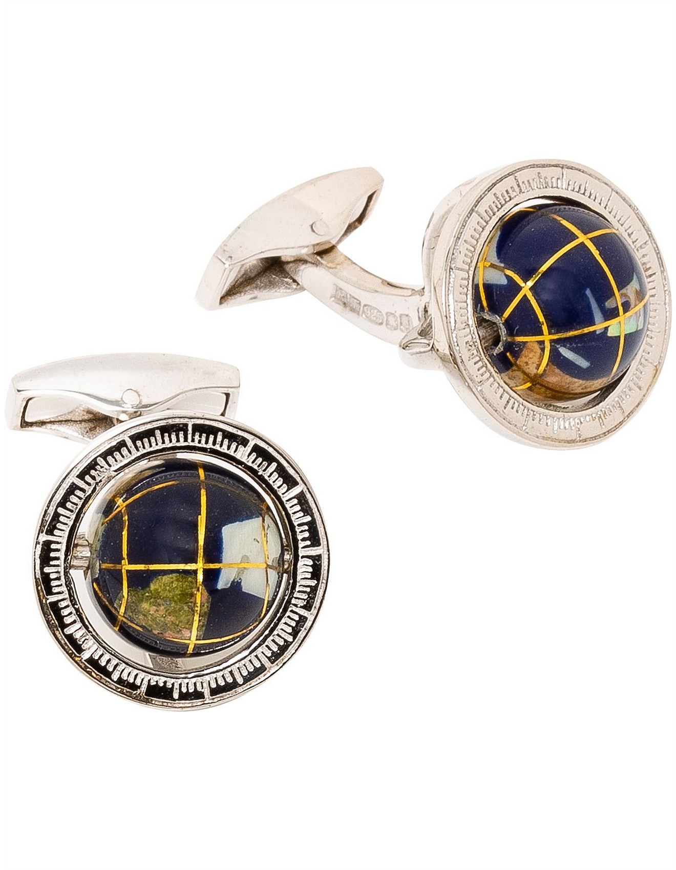 Tateossian Miniature World Cufflink | David Jones