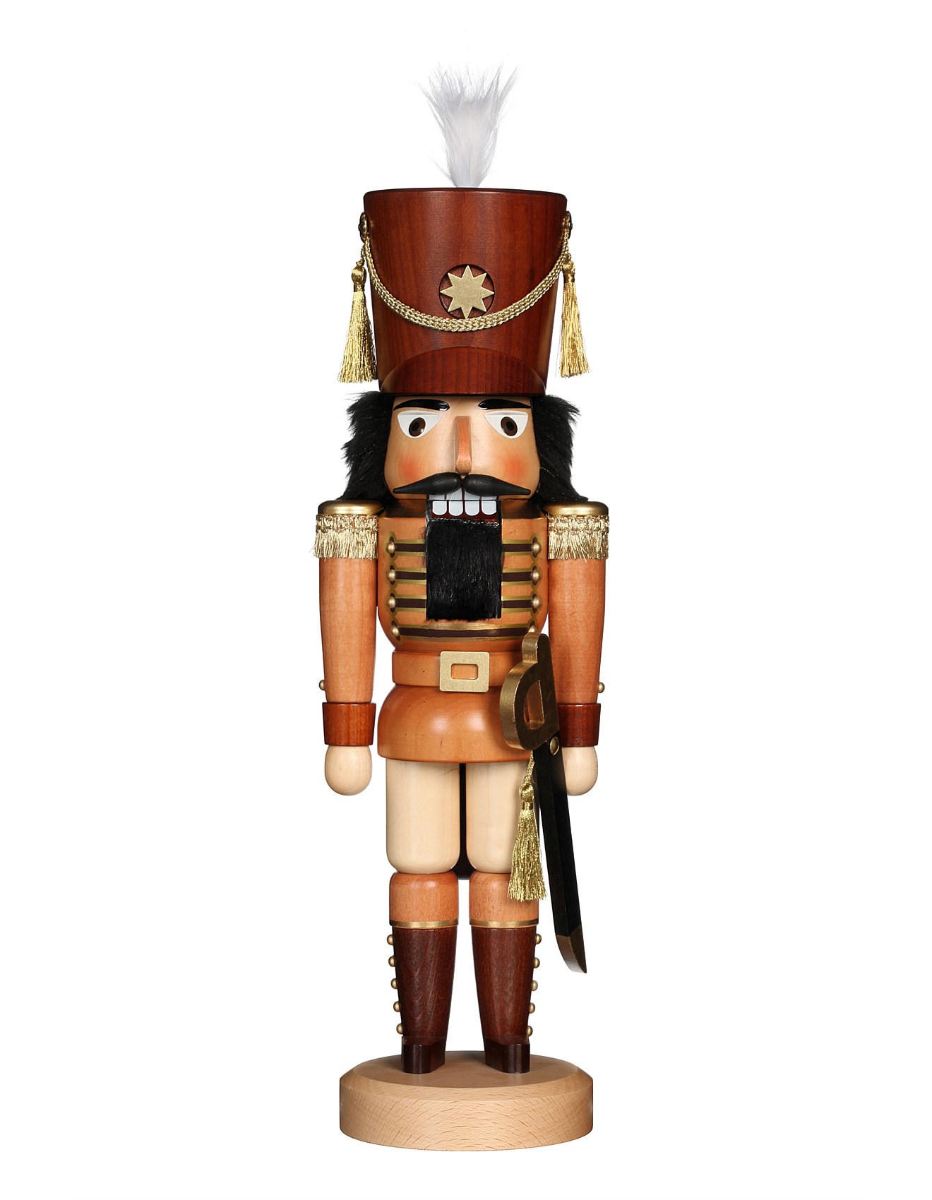 Christian Ulbricht 40cm Natural Timber Soldier Hand Carved German ...