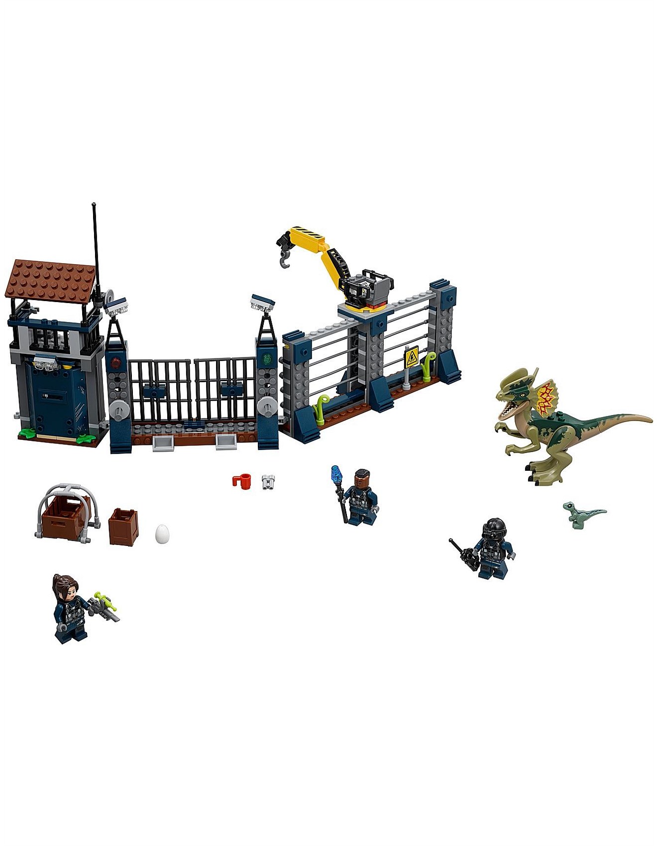 Lego Jurassic World Dilophosaurus Outpost Attack 75931 | David Jones