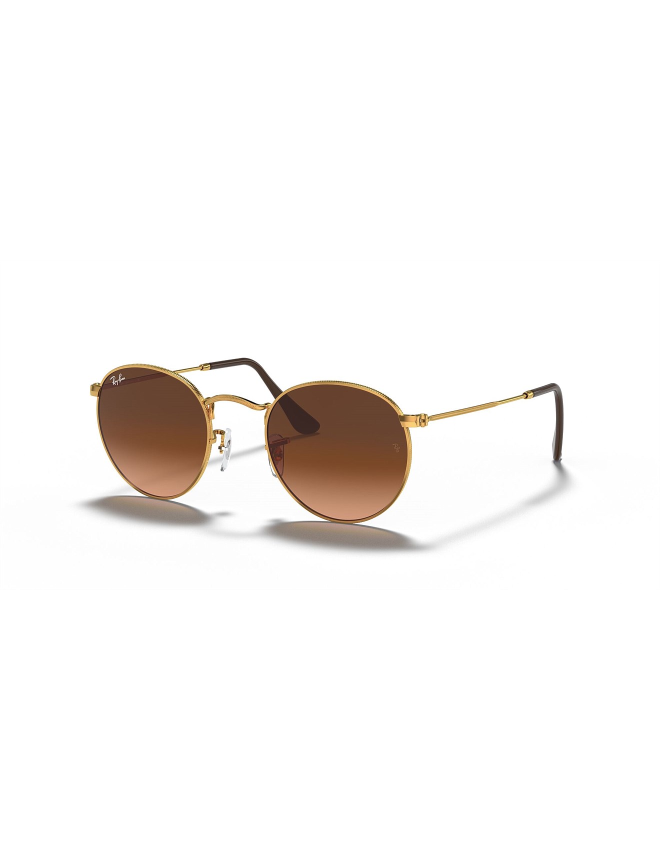 Ray-ban Round Metal Light Bronze Round Metal Sunglasses | David Jones