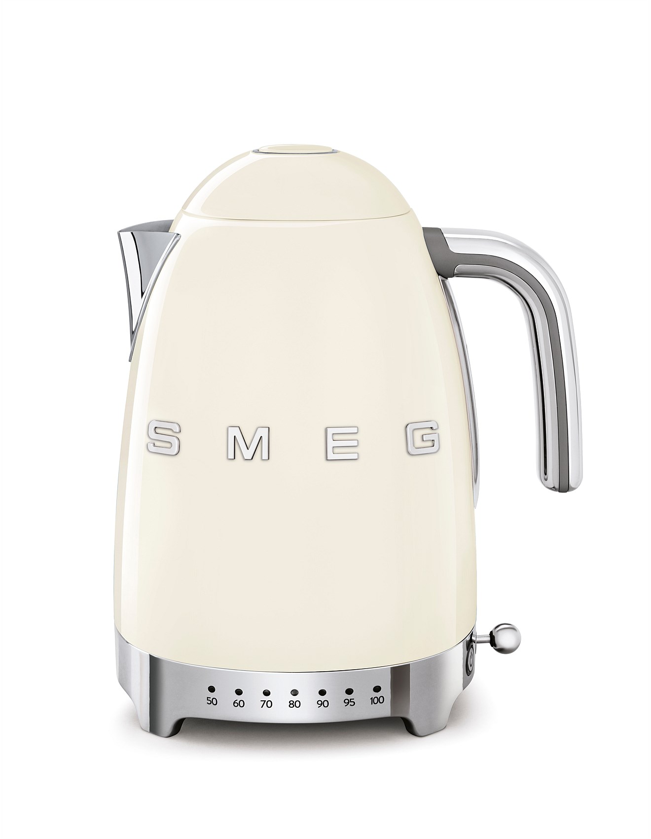 Smeg Klf04 50's Style 1.7l Variable Temperature Kettle Cream | David Jones